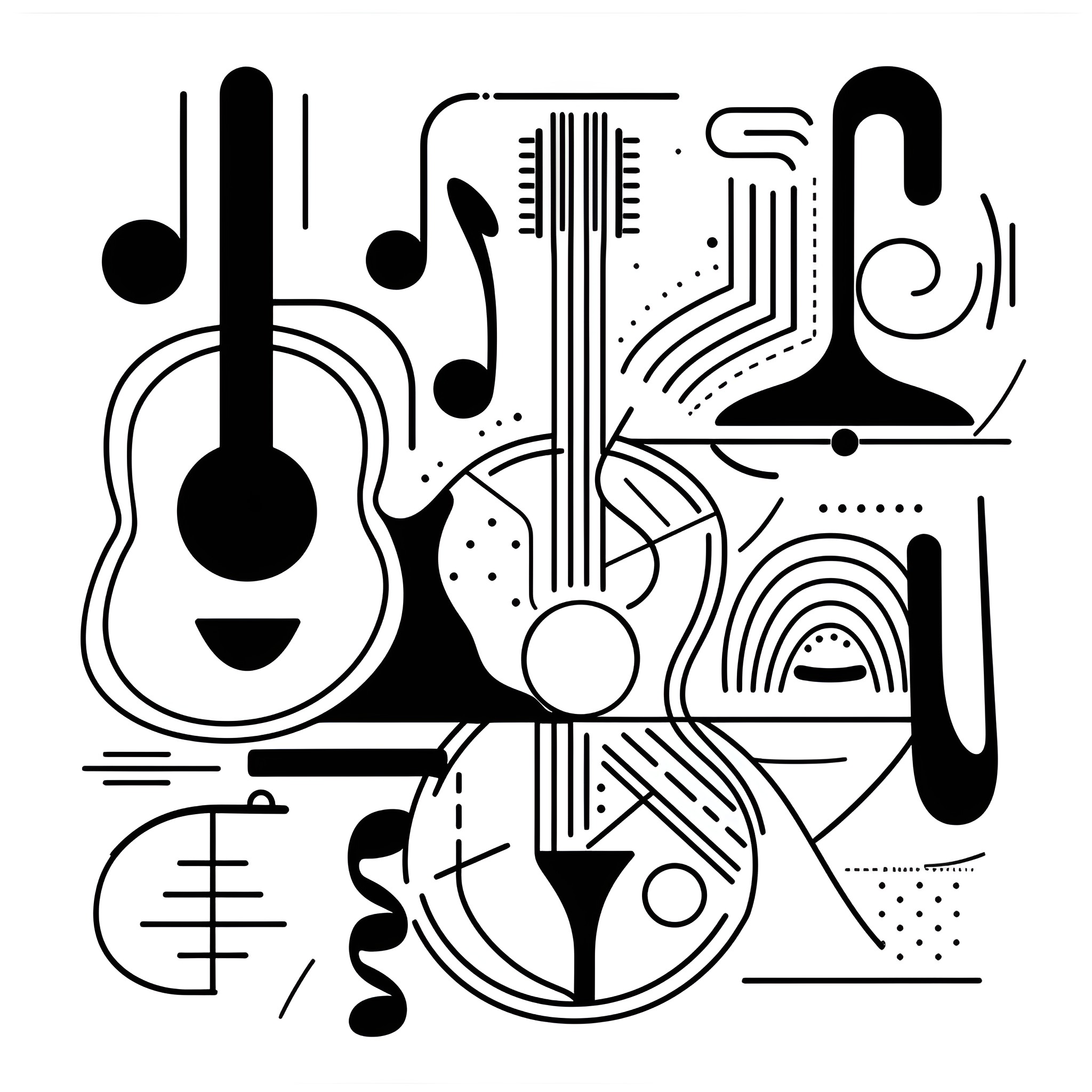 36 Best Easy Music Drawing Ideas Drawing Ideas (Free Printable PDFs)