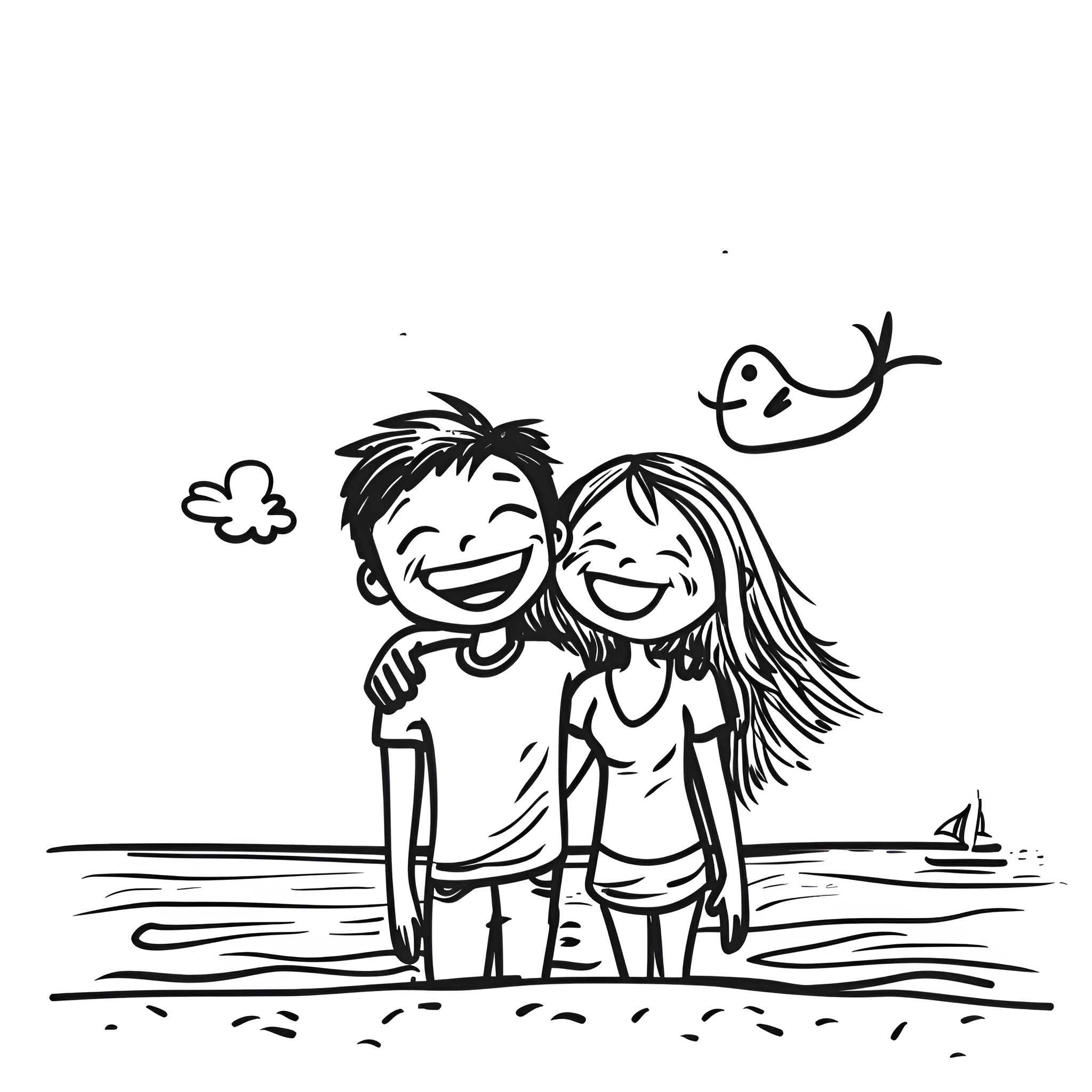 56 Best Easy Couple Drawing Ideas Drawing Ideas (Free Printable PDFs)