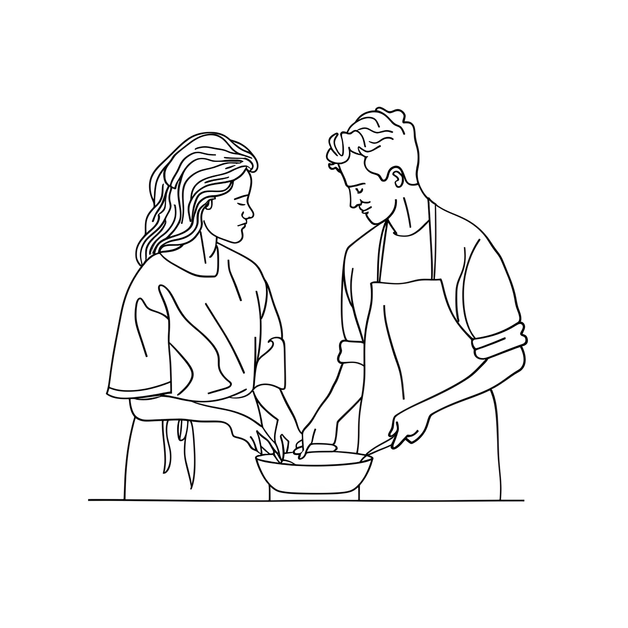 56 Best Easy Couple Drawing Ideas Drawing Ideas (Free Printable PDFs)