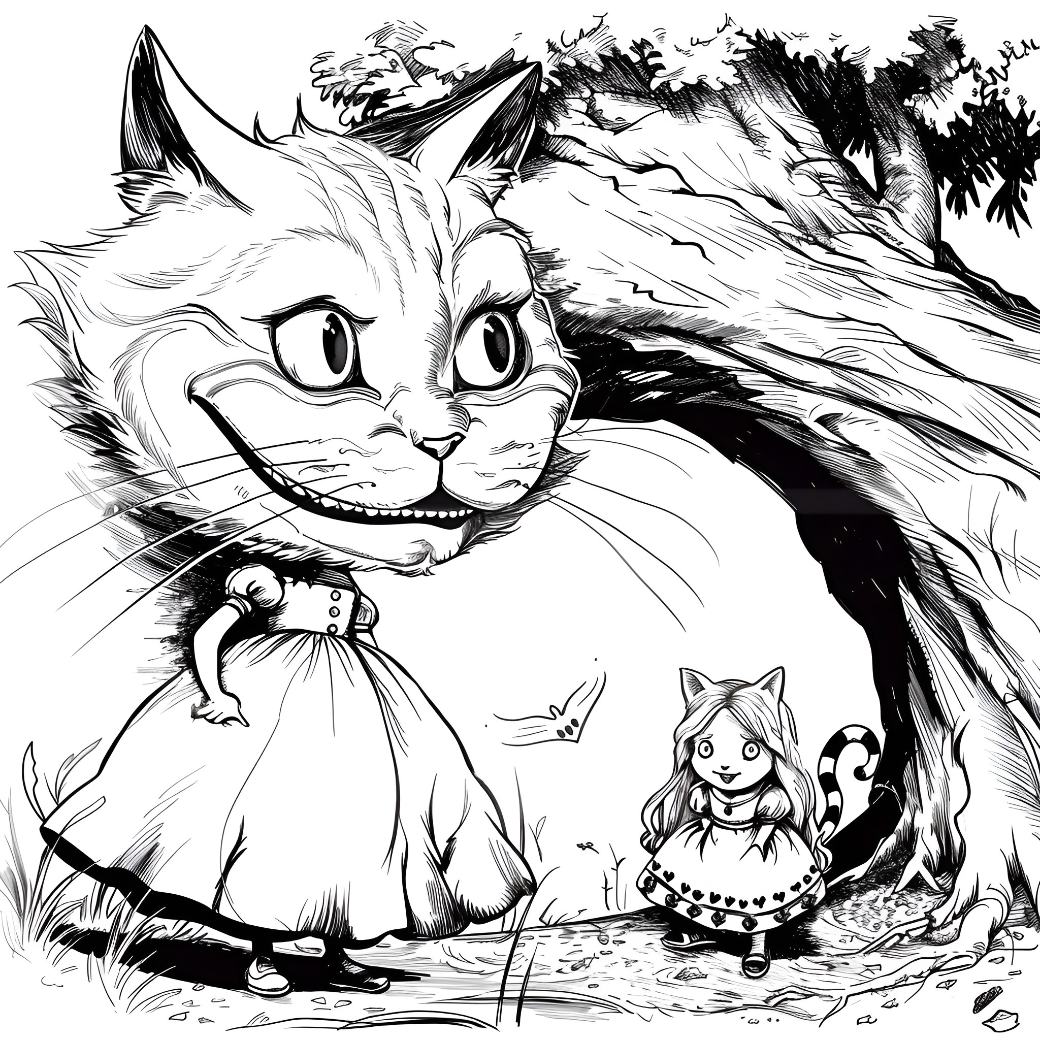 24 Best Easy Alice In Wonderland Drawing Ideas Drawing Ideas (Free ...