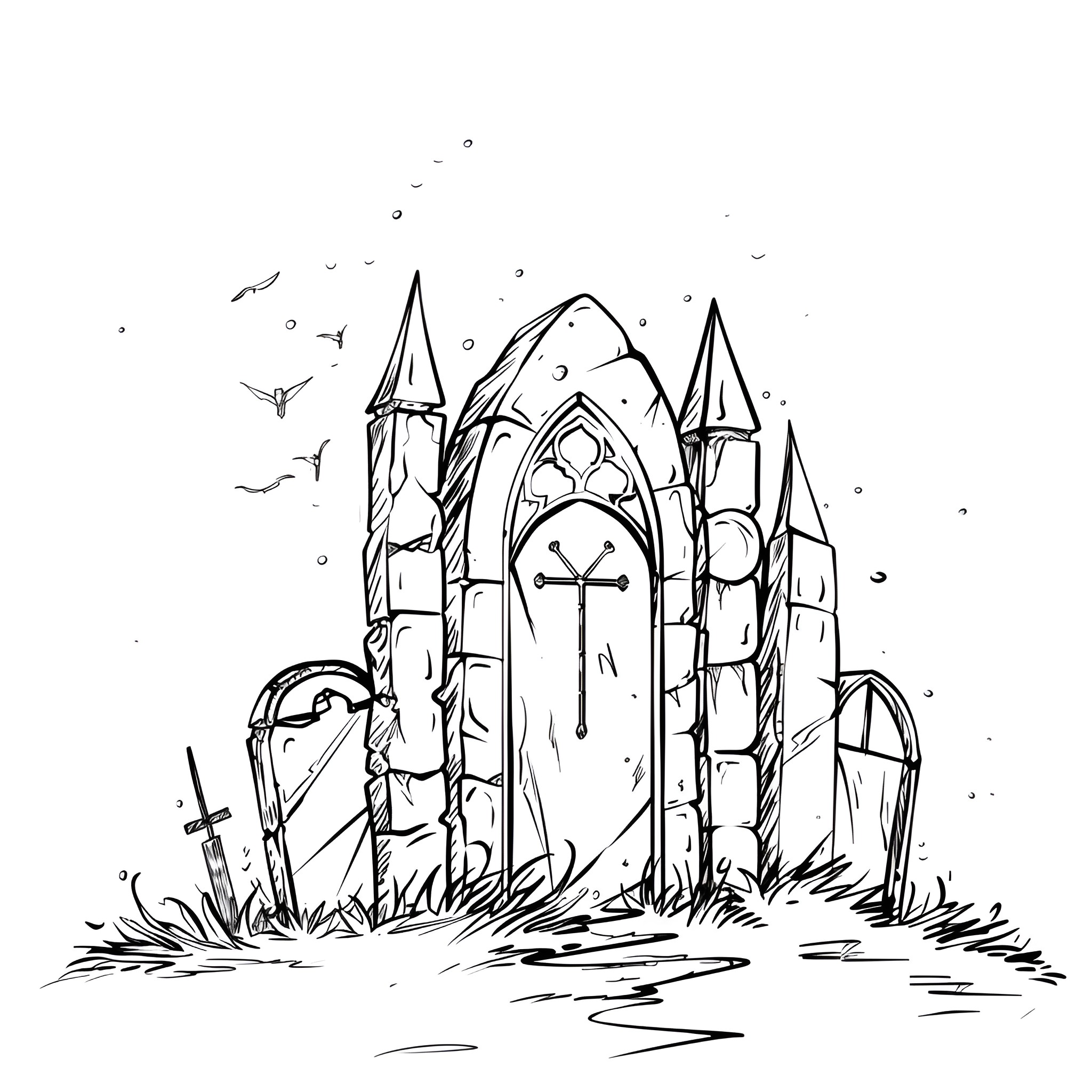 56 Best Easy Gothic Drawing Ideas Drawing Ideas (Free Printable PDFs)