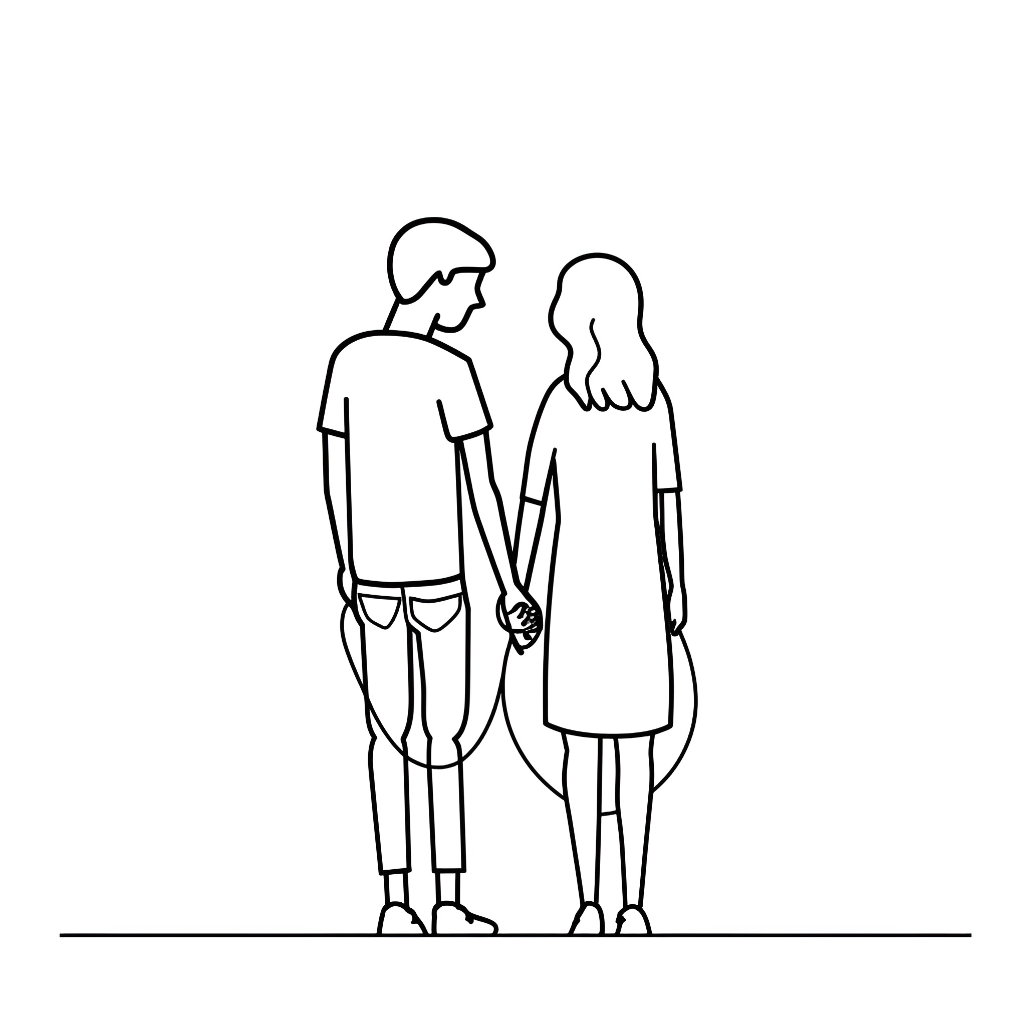 56 Best Easy Couple Drawing Ideas Drawing Ideas (Free Printable PDFs)