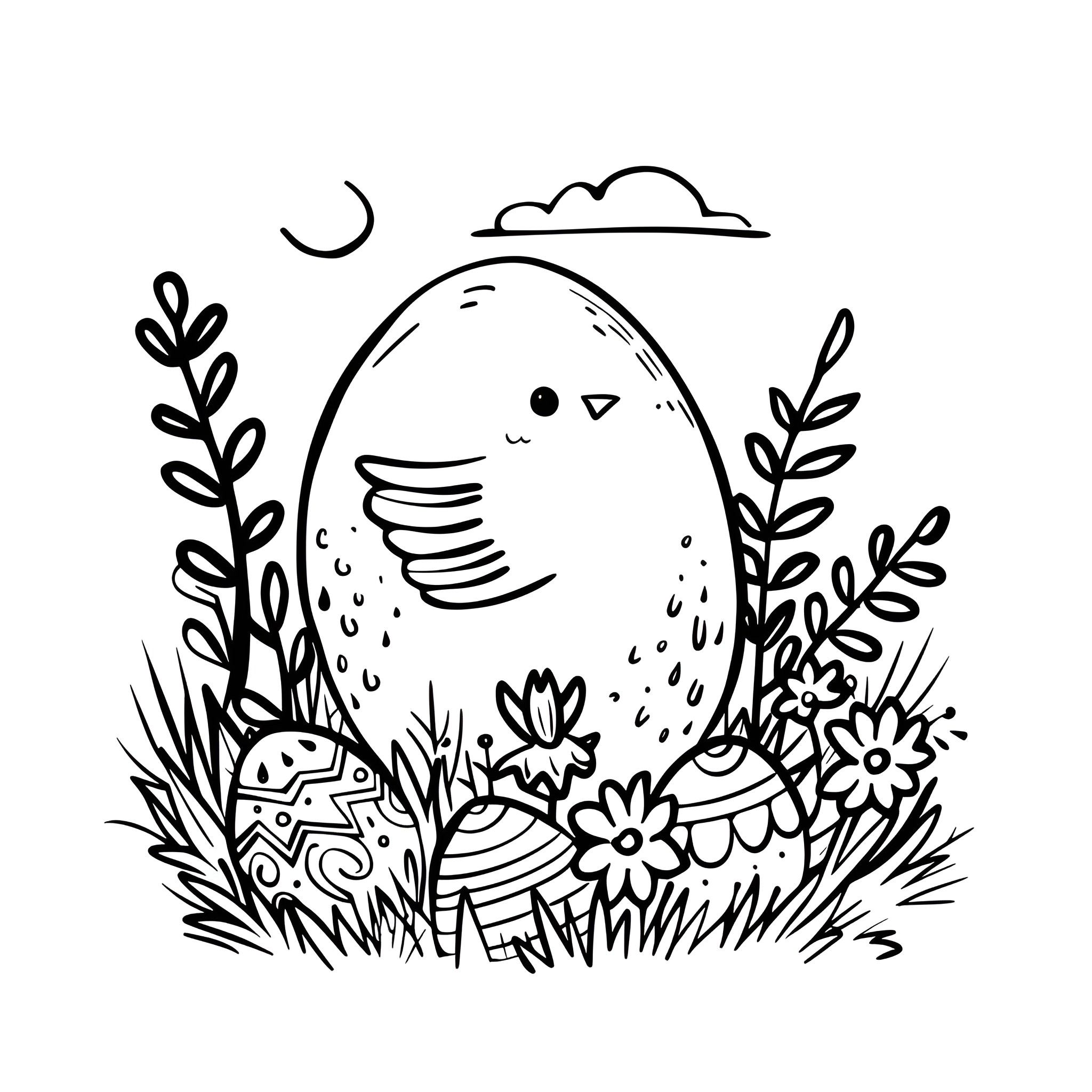 47 Best Easy Easter Drawing Ideas Drawing Ideas (Free Printable PDFs)