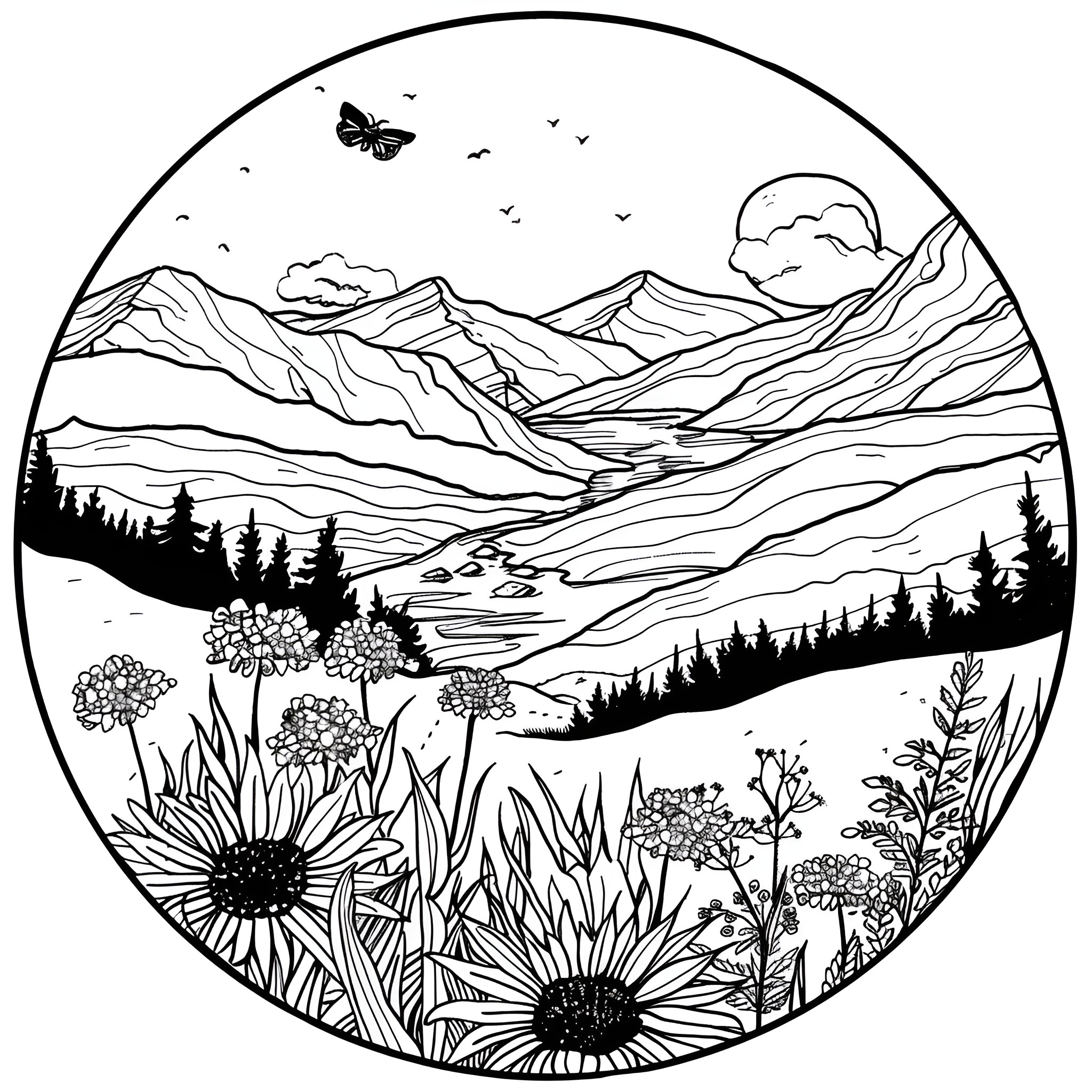 44 Best Easy Nature Drawing Ideas Drawing Ideas (Free Printable PDFs)