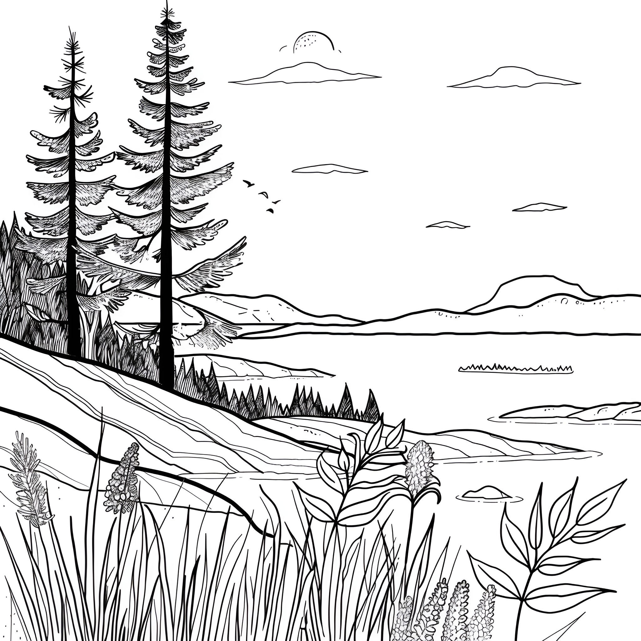 44 Best Easy Nature Drawing Ideas Drawing Ideas (Free Printable PDFs)