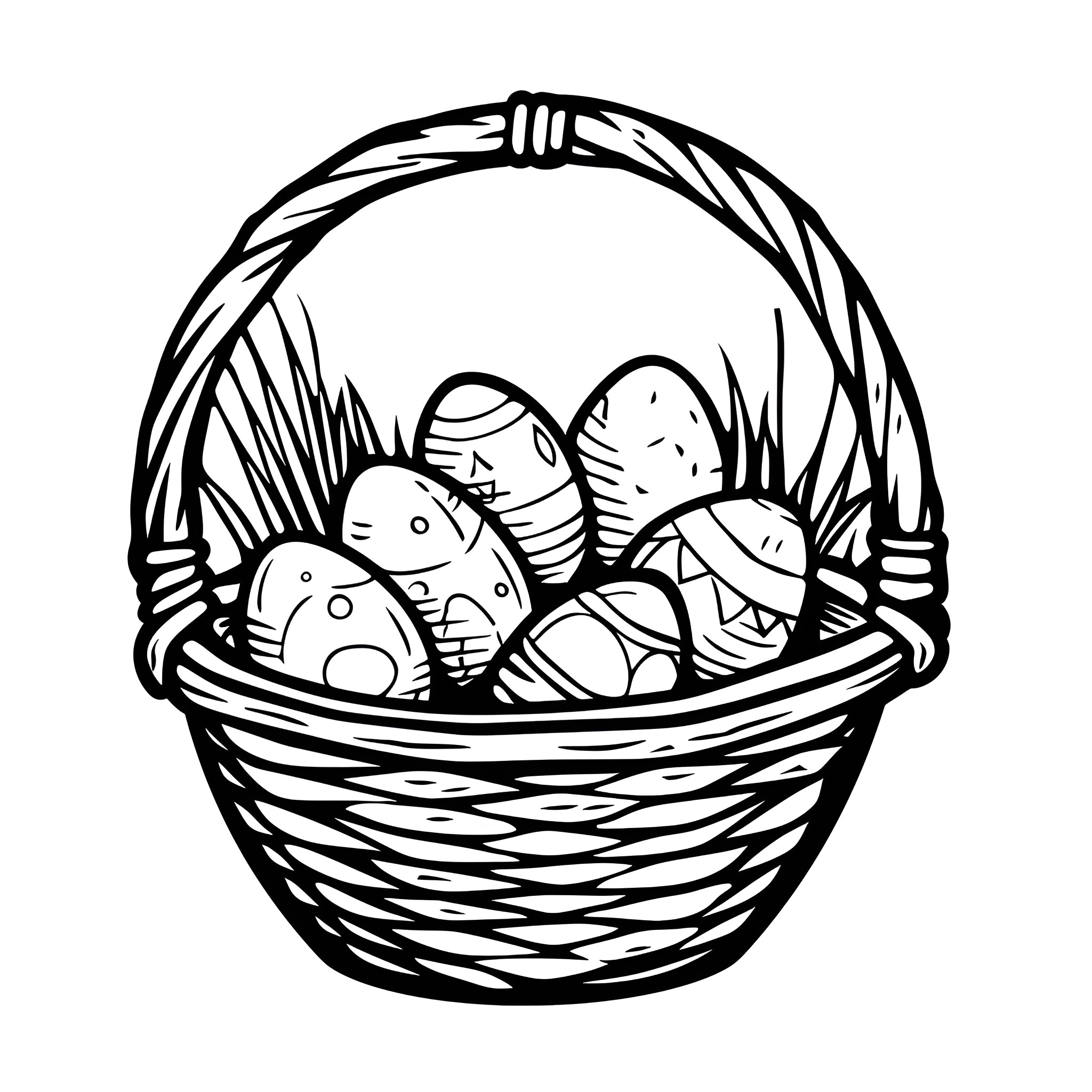 47 Best Easy Easter Drawing Ideas Drawing Ideas (Free Printable PDFs)