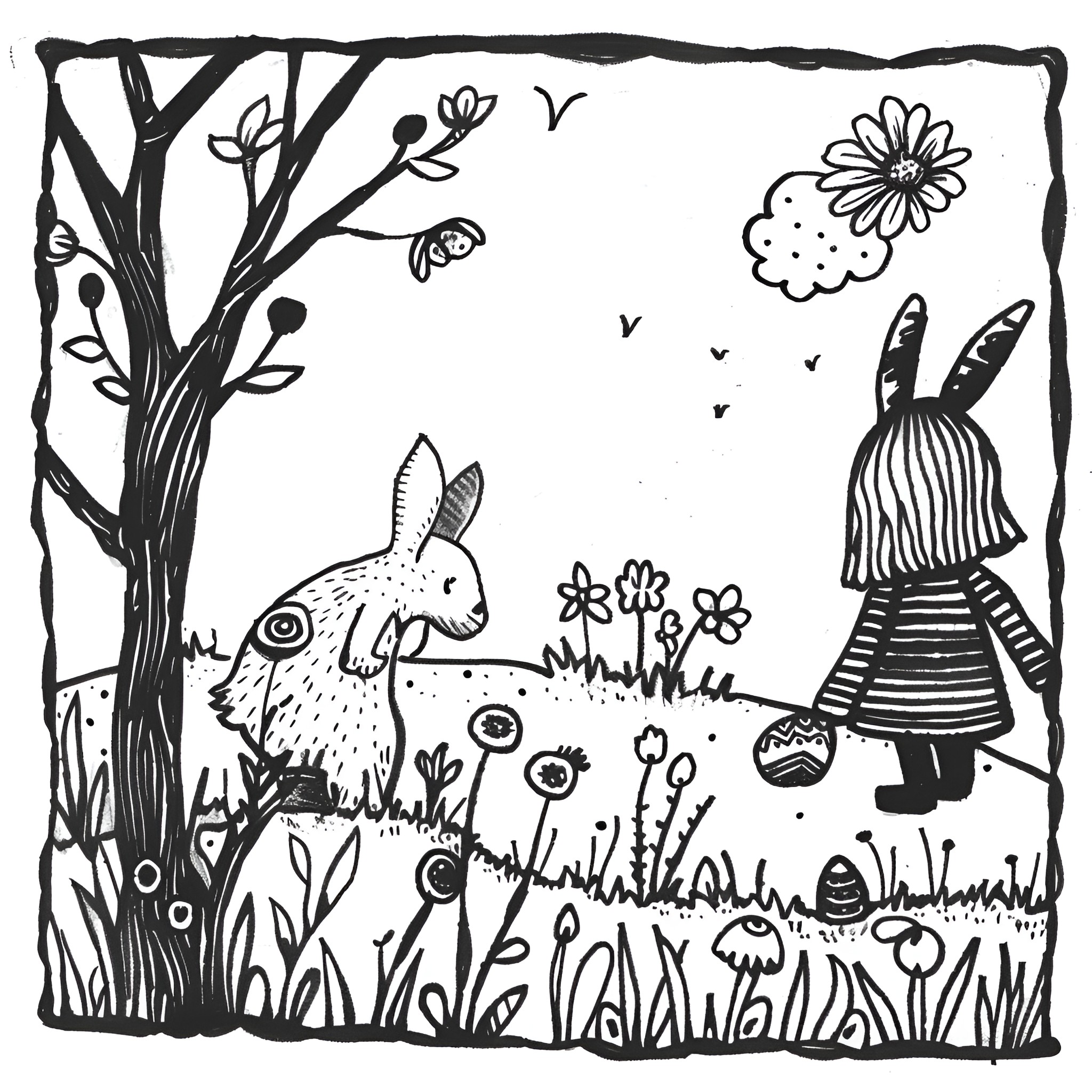 47 Best Easy Easter Drawing Ideas Drawing Ideas (Free Printable PDFs)