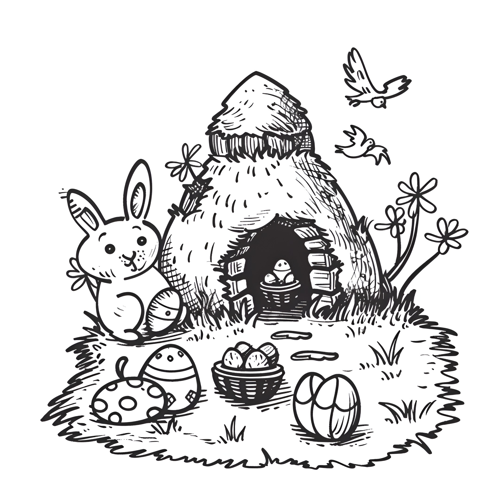 47 Best Easy Easter Drawing Ideas Drawing Ideas (Free Printable PDFs)