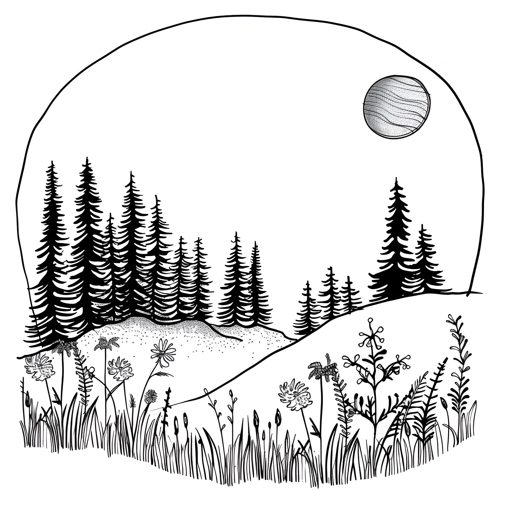 44 Best Easy Nature Drawing Ideas Drawing Ideas (Free Printable PDFs)