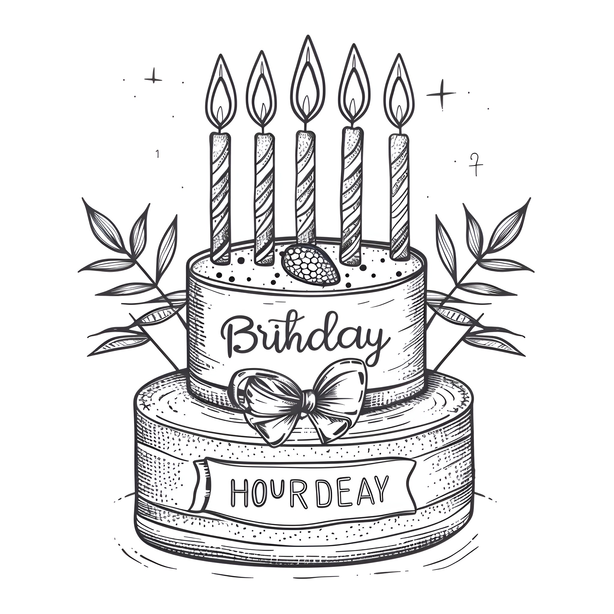 48 Best Easy Birthday Card Drawing Ideas Drawing Ideas (Free Printable ...