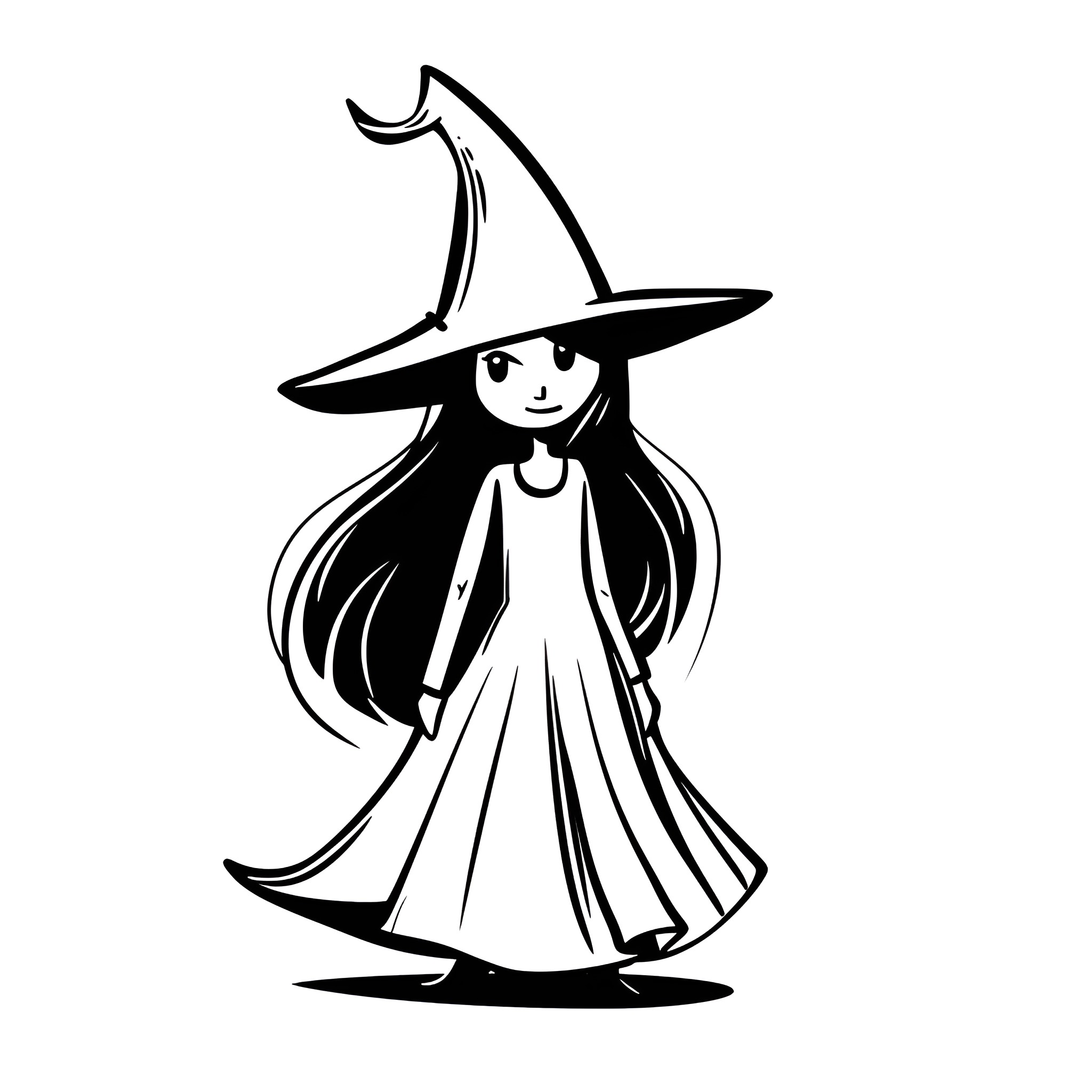 48 Best Easy Witch Drawing Ideas Drawing Ideas (Free Printable PDFs)