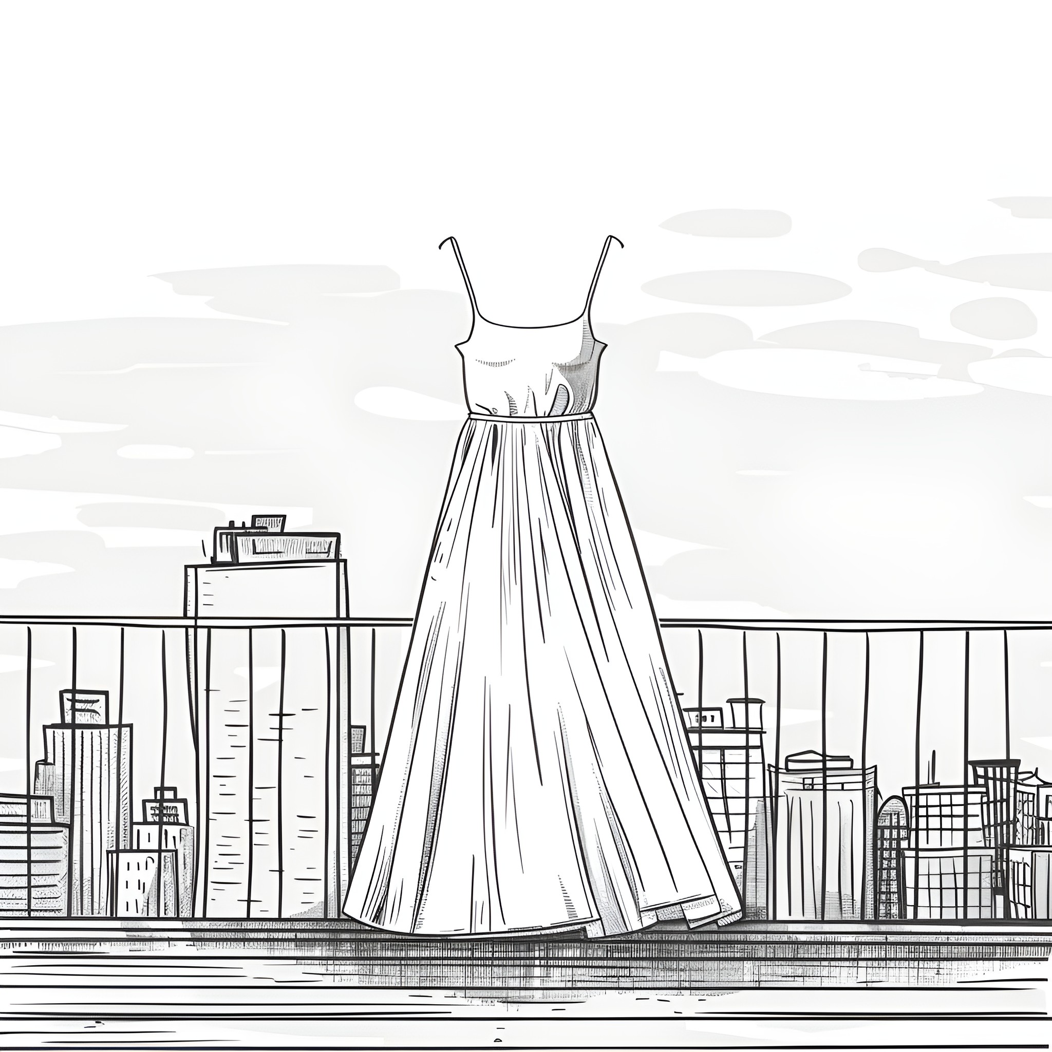 38 Best Easy Dress Drawing Ideas Drawing Ideas (Free Printable PDFs)