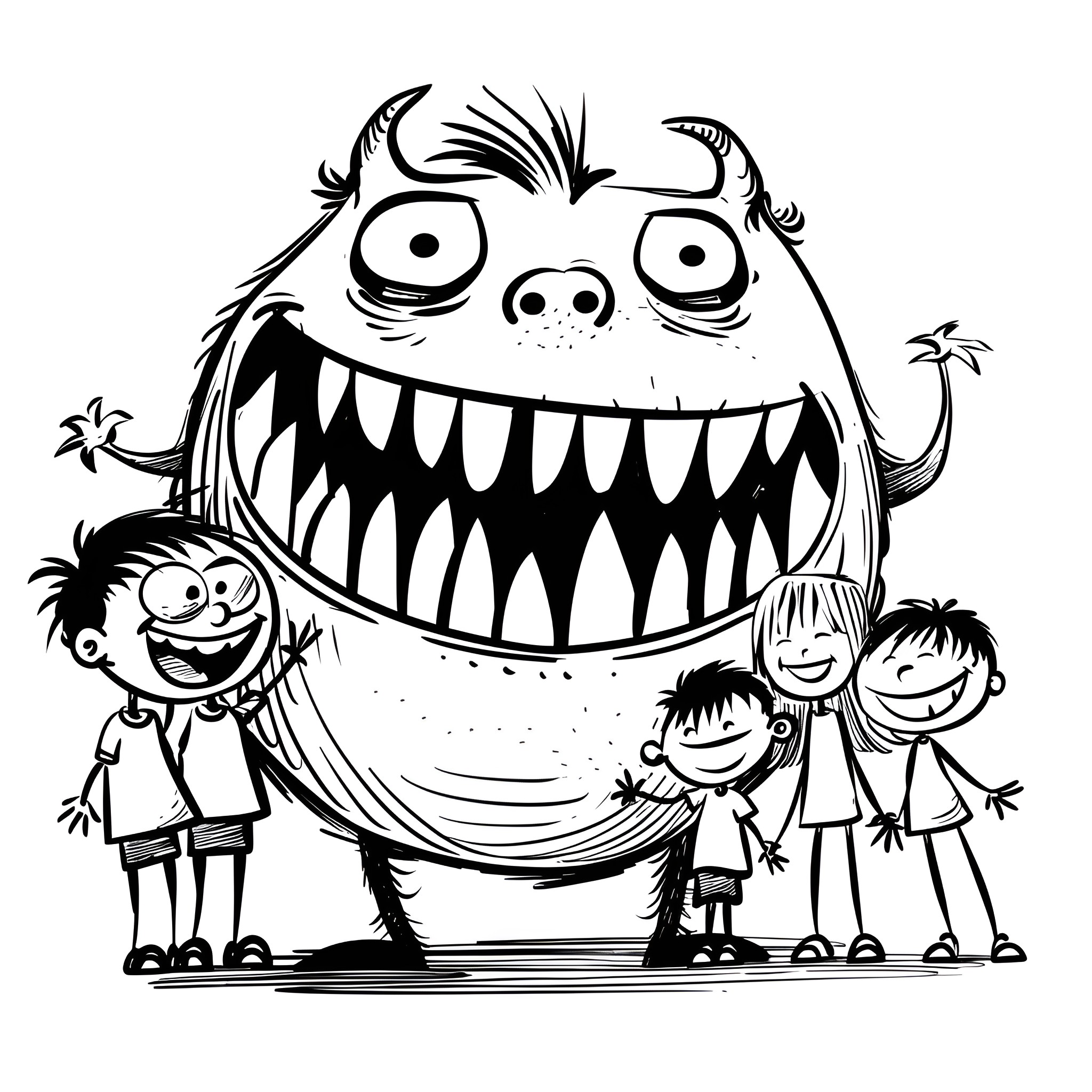 44 Best Easy Monster Drawing Ideas Drawing Ideas (Free Printable PDFs)