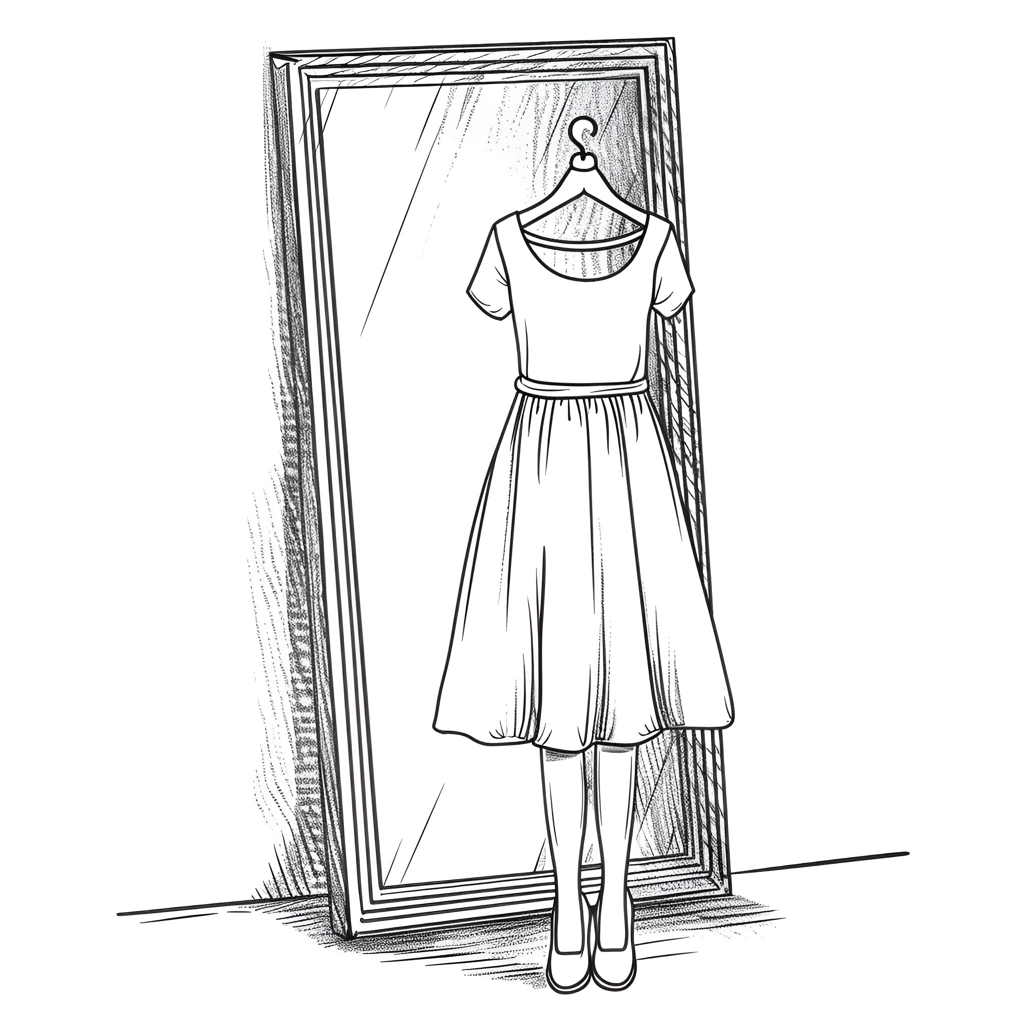 38 Best Easy Dress Drawing Ideas Drawing Ideas (Free Printable PDFs)