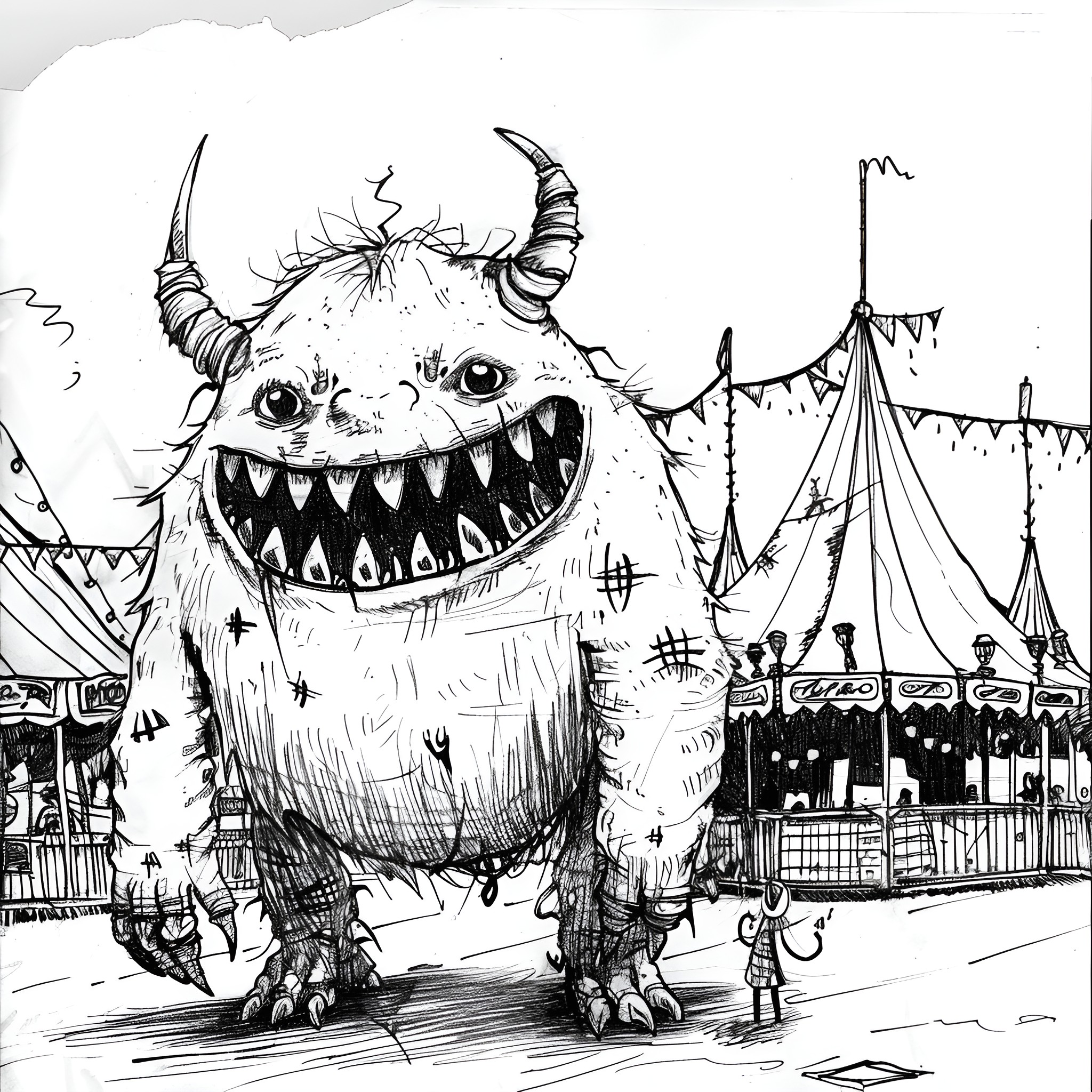 44 Best Easy Monster Drawing Ideas Drawing Ideas (Free Printable PDFs)