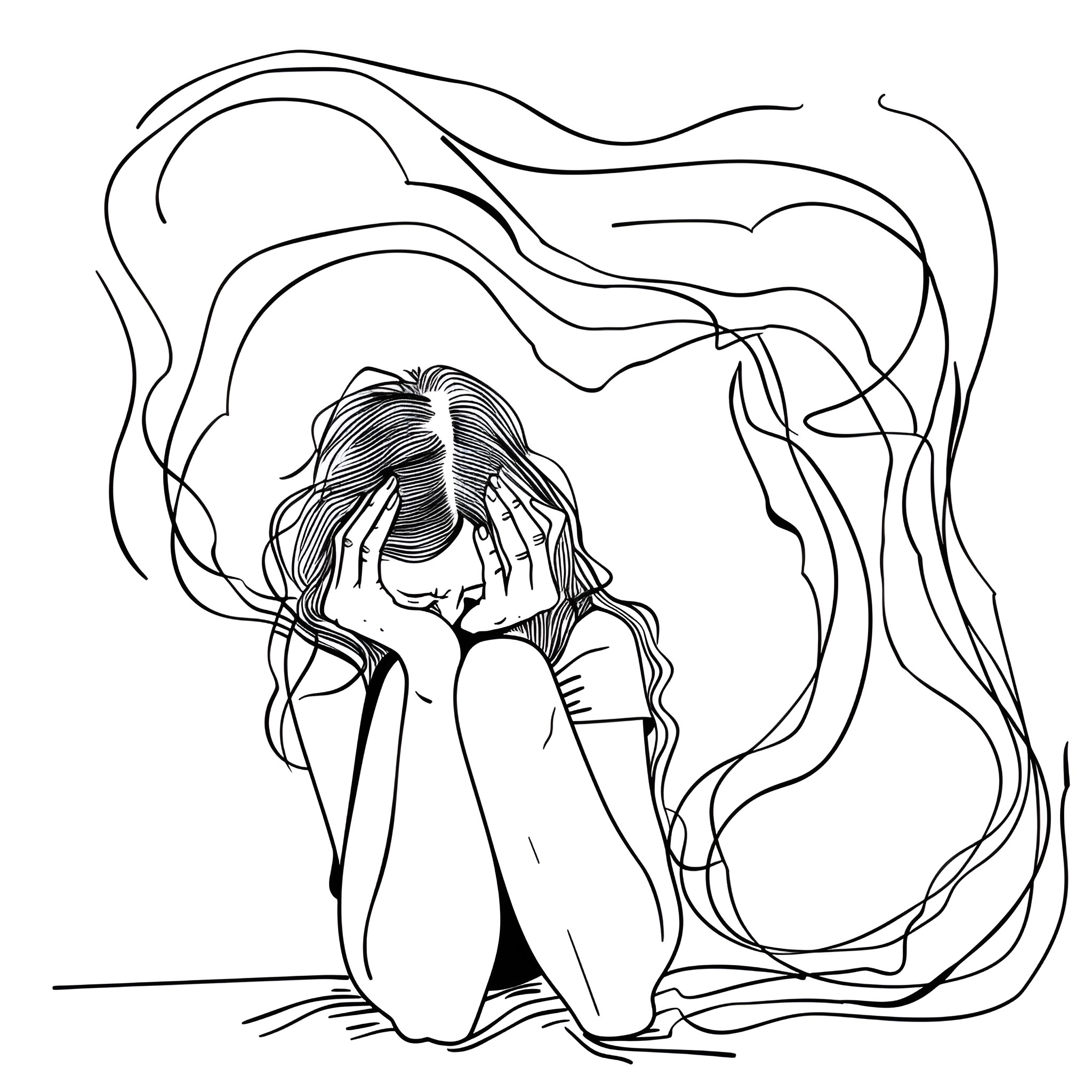 48 Best Easy Anxiety Drawing Ideas Drawing Ideas (Free Printable PDFs)