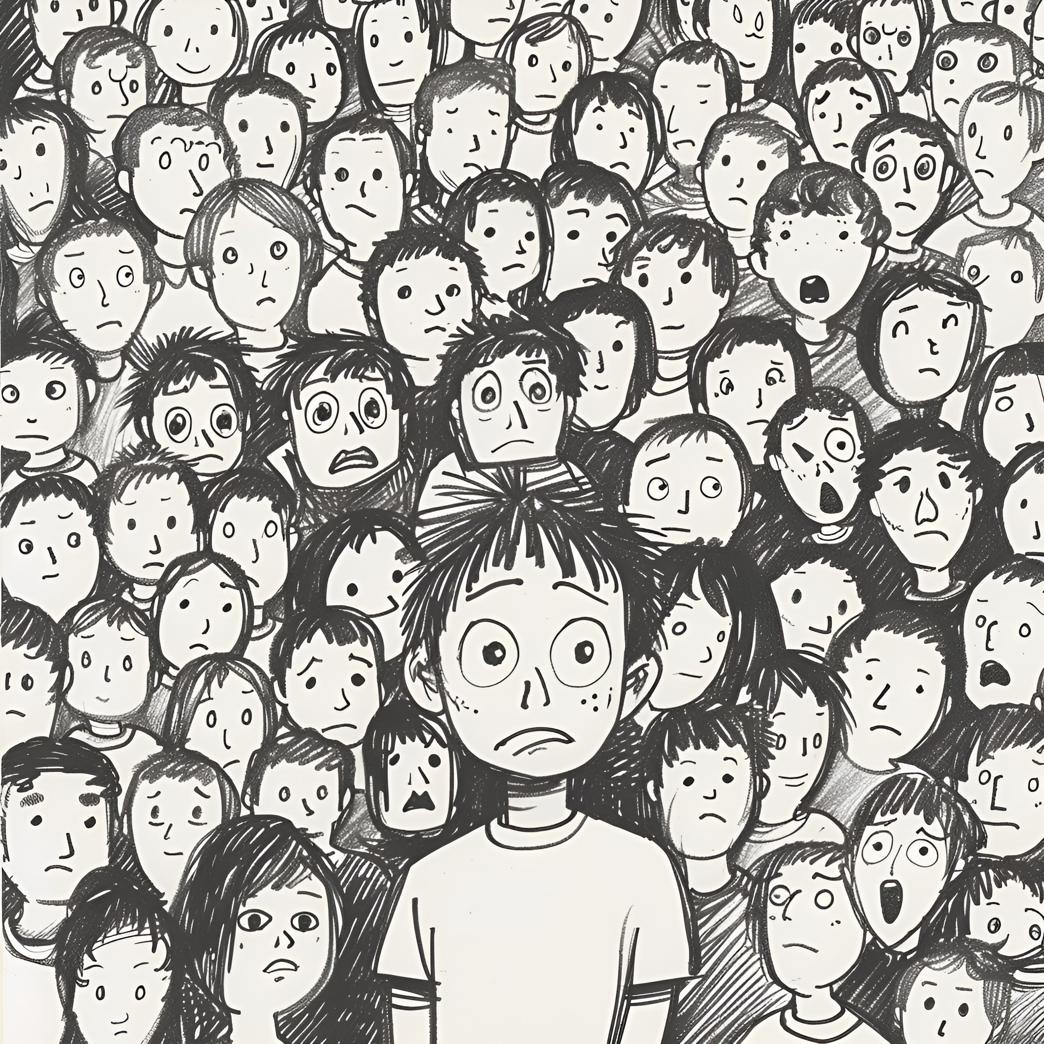 48 Best Easy Anxiety Drawing Ideas Drawing Ideas (Free Printable PDFs)