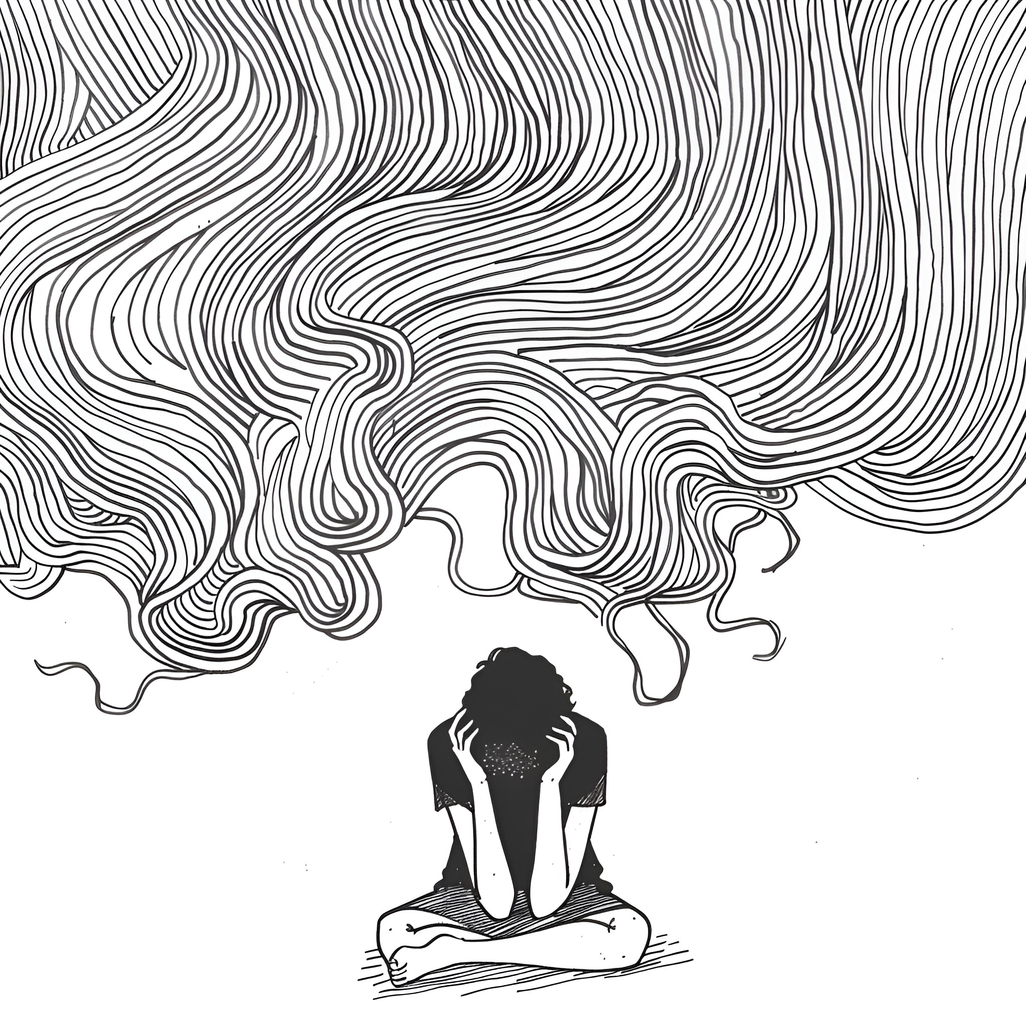 48 Best Easy Anxiety Drawing Ideas Drawing Ideas (Free Printable PDFs)