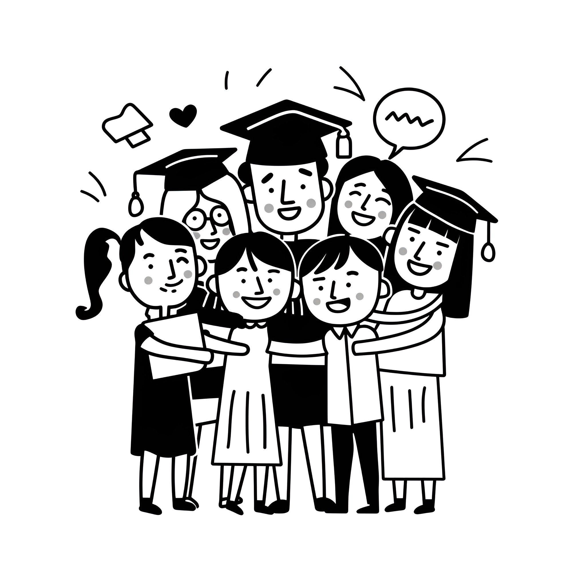 48 Best Easy Graduation Drawing Ideas Drawing Ideas (Free Printable PDFs)