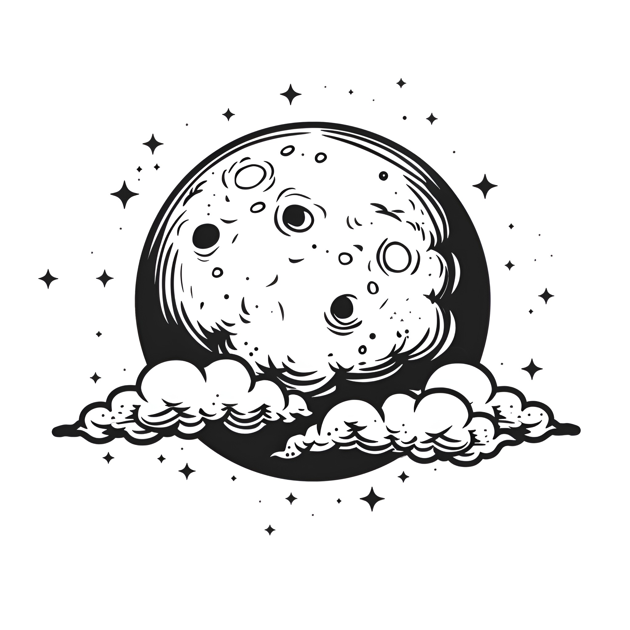 48 Best Easy Moon Drawing Ideas Drawing Ideas (Free Printable PDFs)