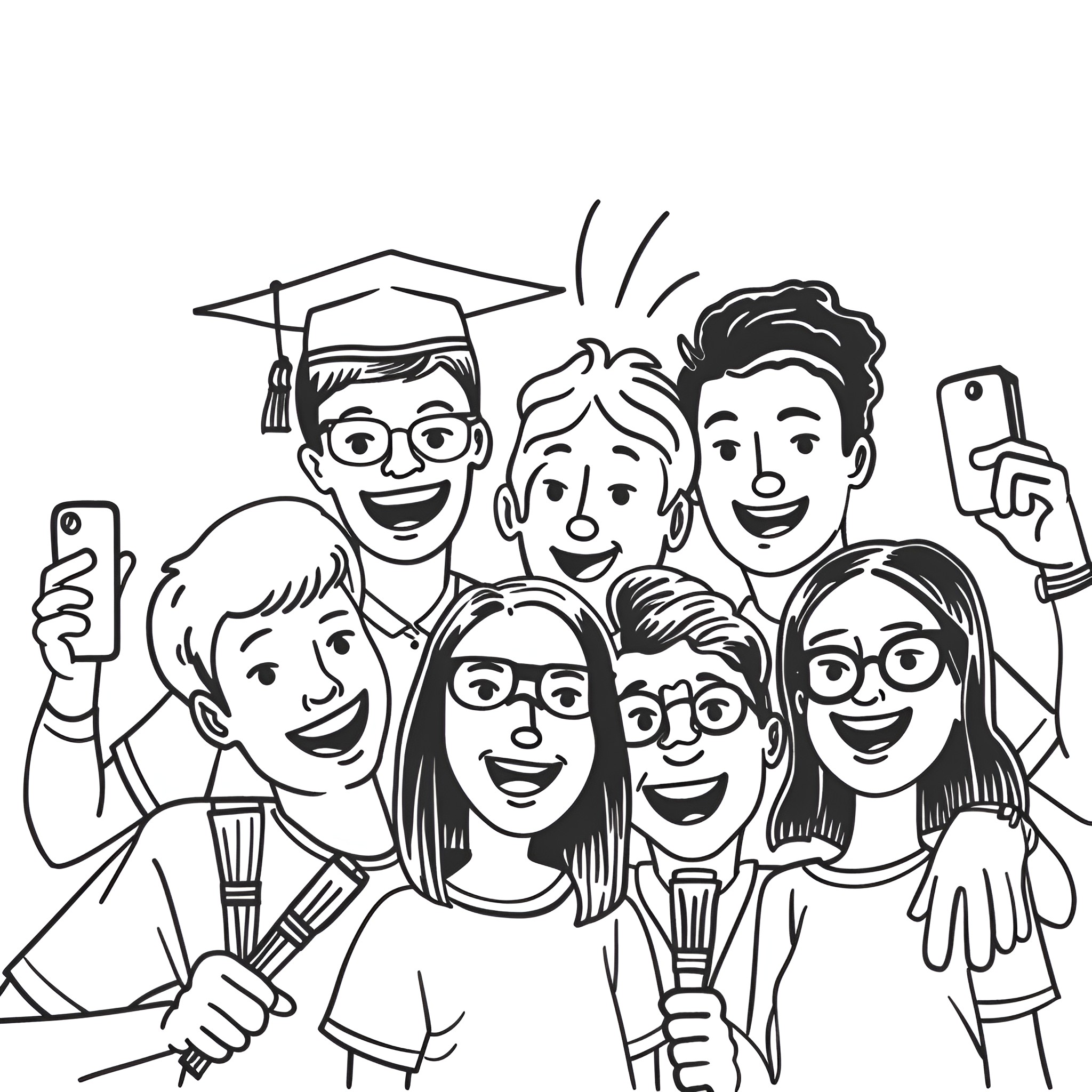 48 Best Easy Graduation Drawing Ideas Drawing Ideas (Free Printable PDFs)