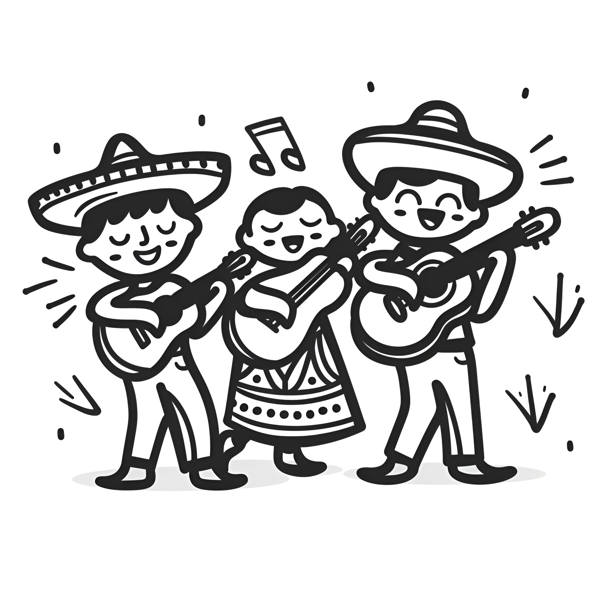 48 Best Easy Mexico Drawing Ideas Drawing Ideas (Free Printable PDFs)