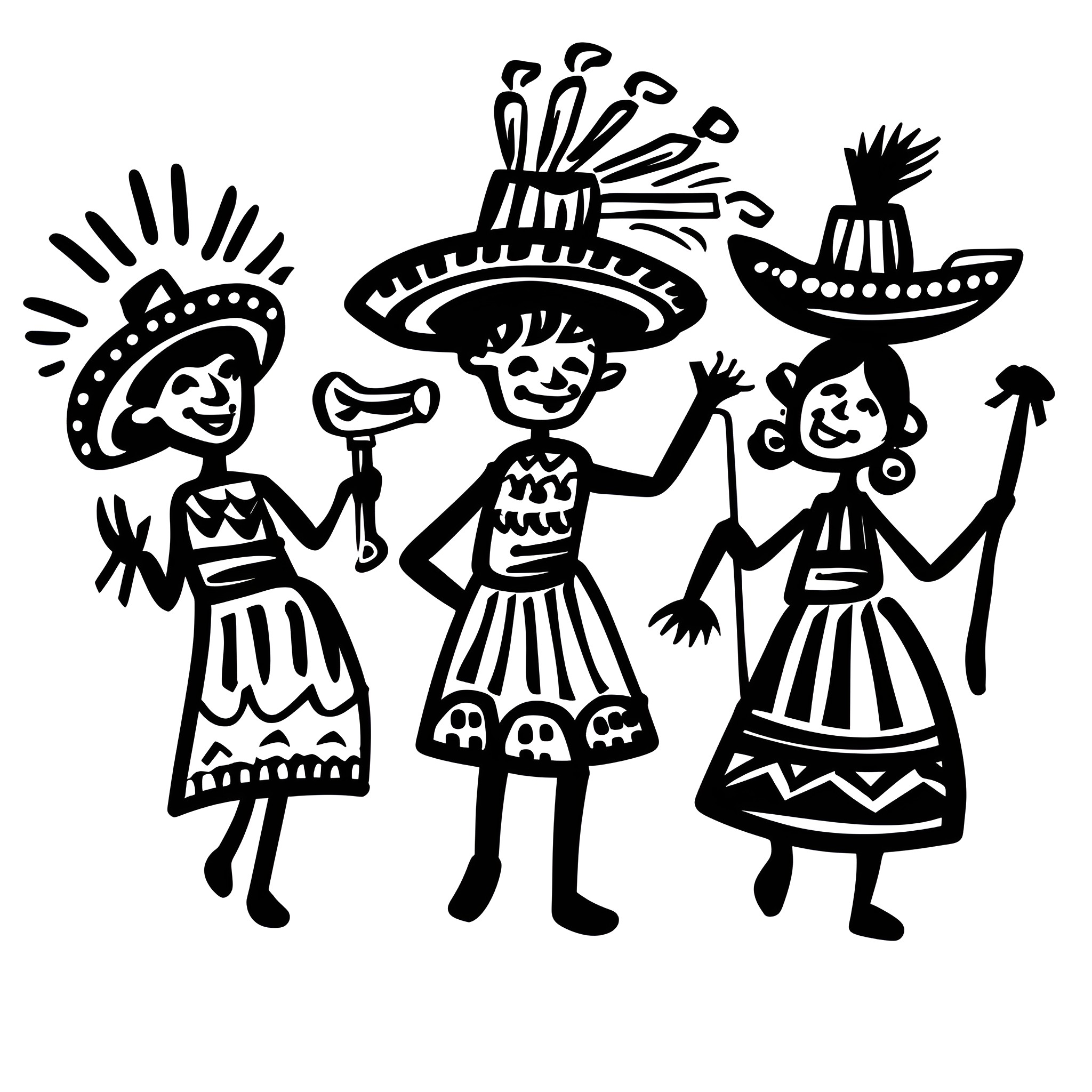 48 Best Easy Mexico Drawing Ideas Drawing Ideas (Free Printable PDFs)