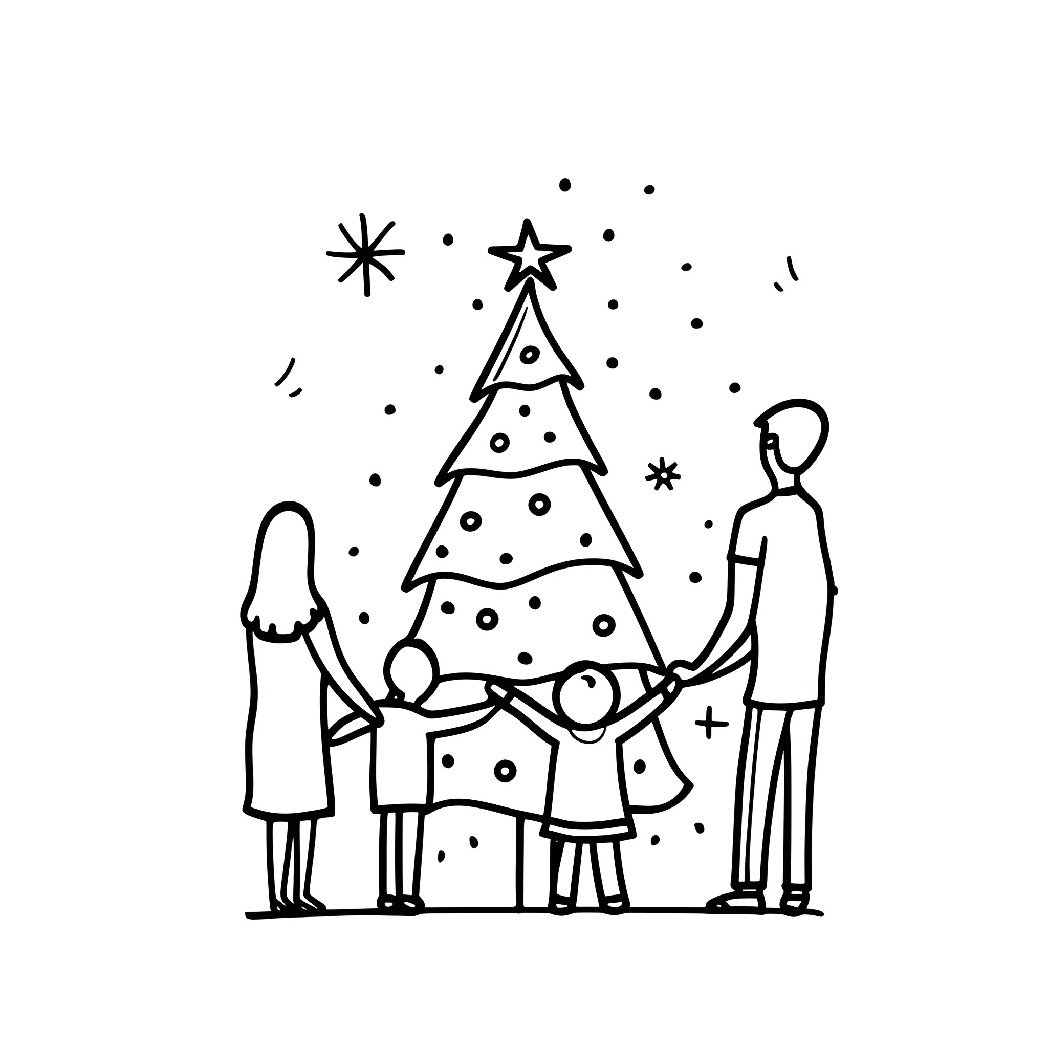 48 Best Easy Christmas Tree Drawing Ideas Drawing Ideas (Free Printable ...