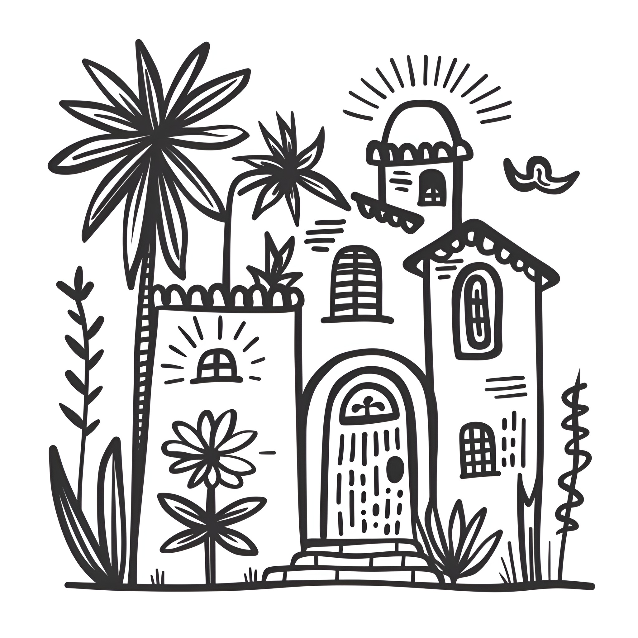 48 Best Easy Mexico Drawing Ideas Drawing Ideas (Free Printable PDFs)