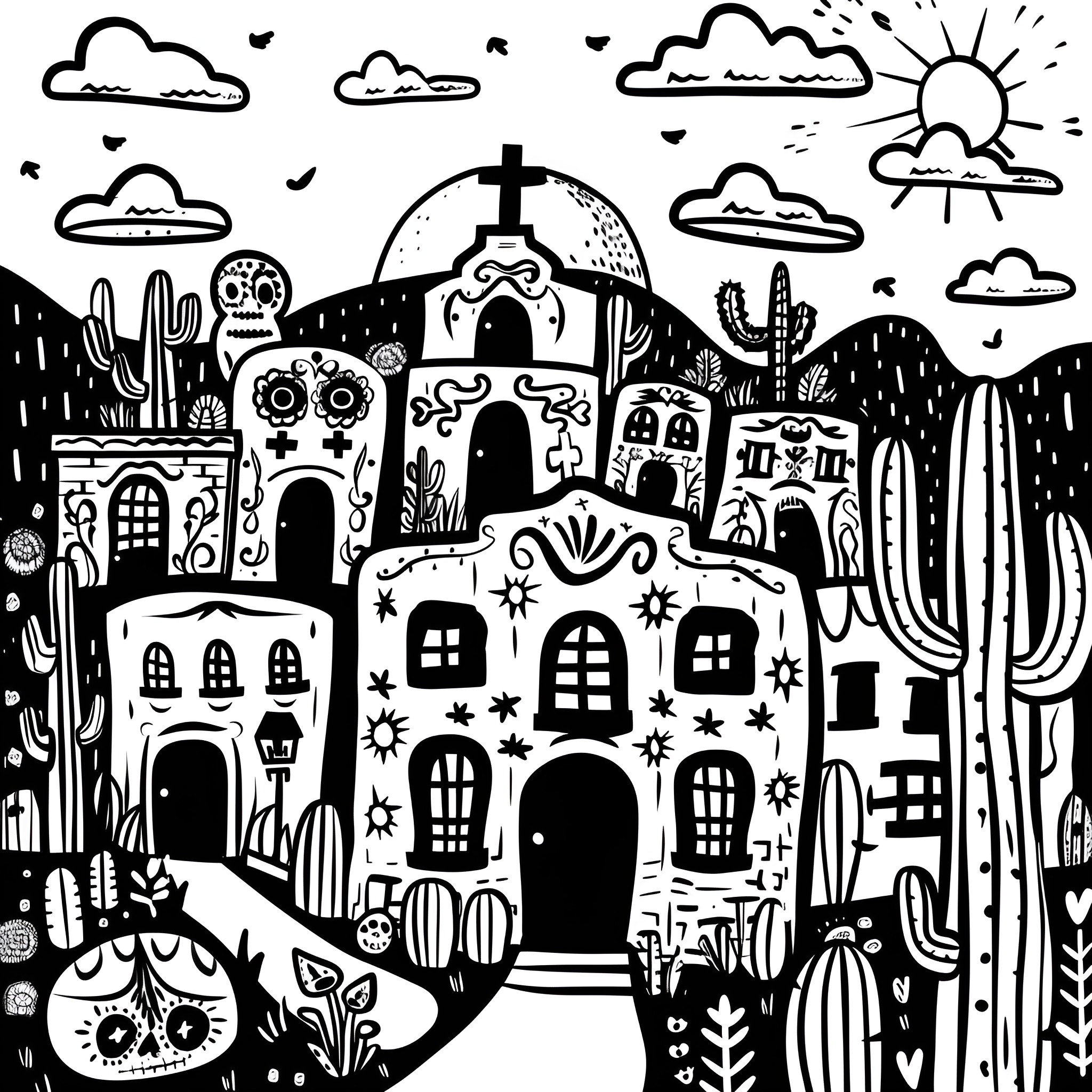 48 Best Easy Mexico Drawing Ideas Drawing Ideas (Free Printable PDFs)