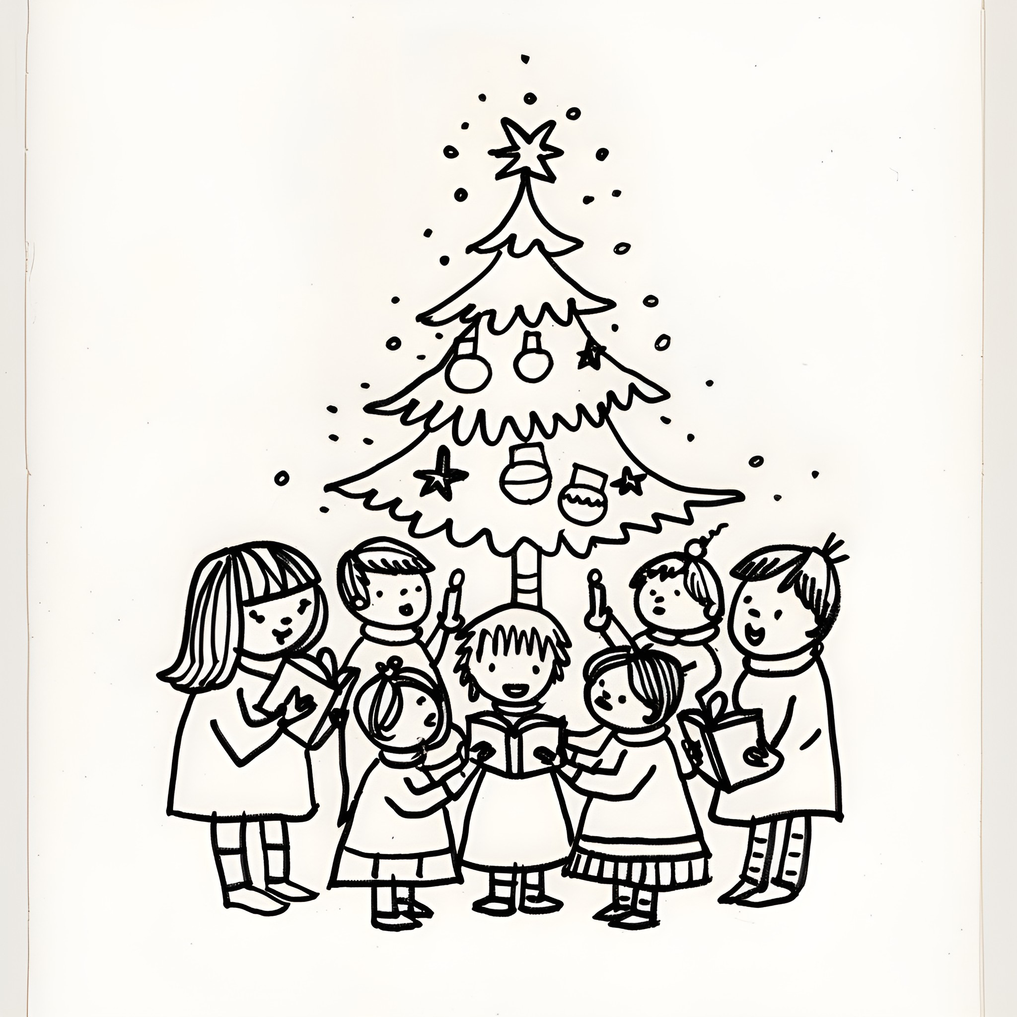 48 Best Easy Christmas Tree Drawing Ideas Drawing Ideas (Free Printable ...