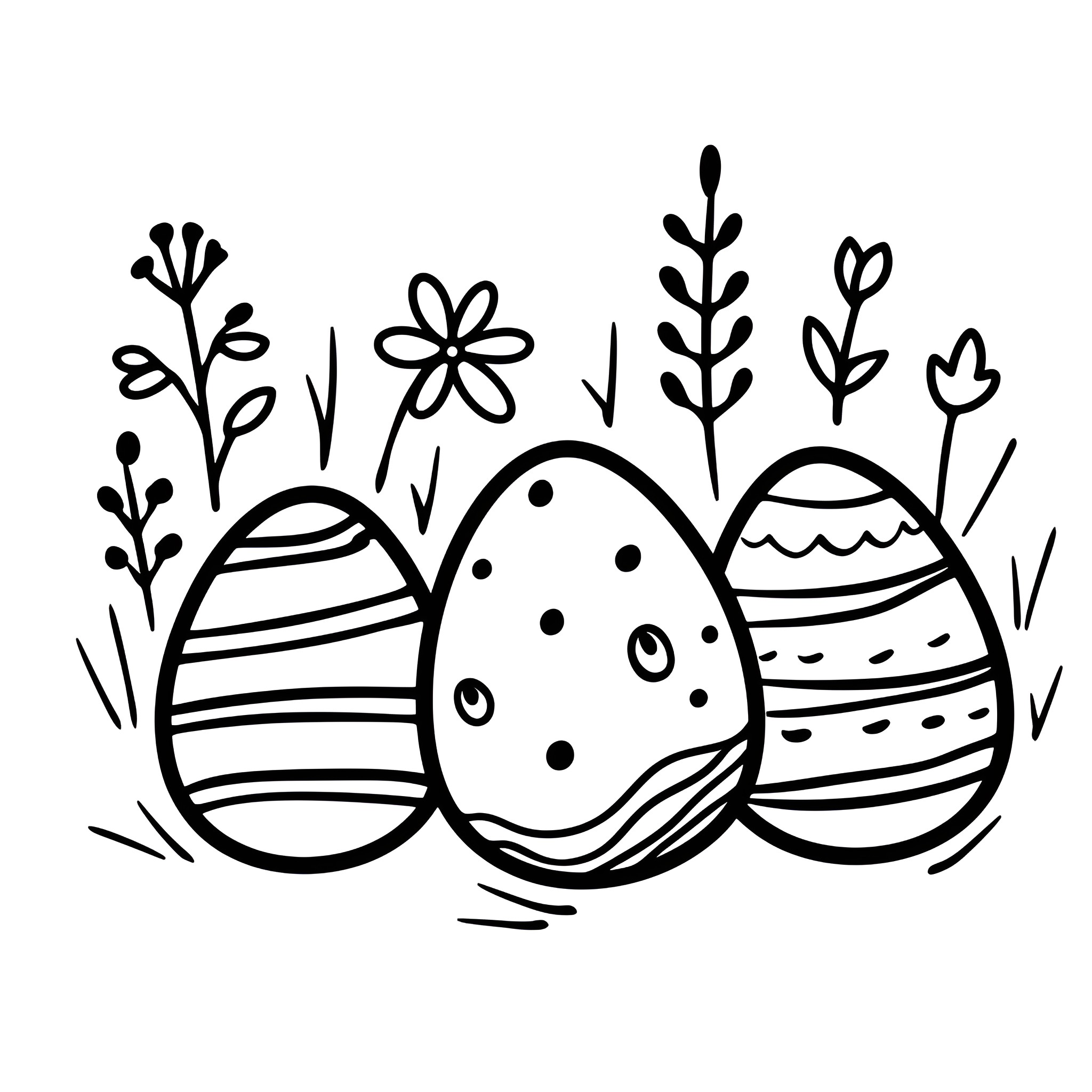39 Best Easy Easter Eggs Drawing Ideas Drawing Ideas (Free Printable PDFs)