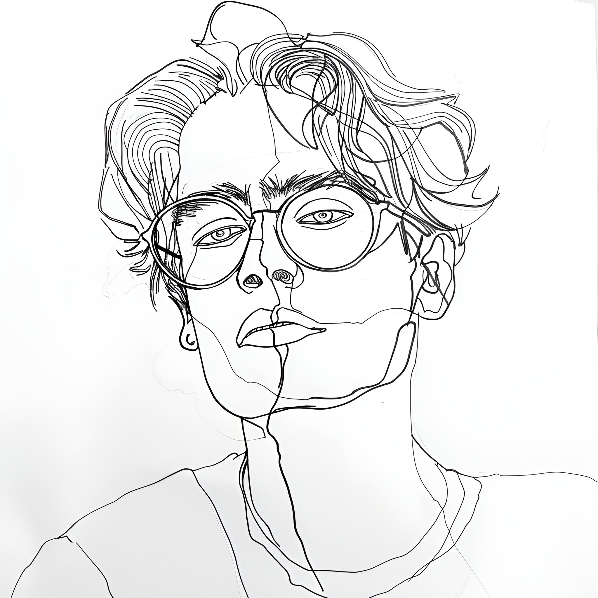 36 Best Easy Self Portrait Drawing Ideas Drawing Ideas (Free Printable ...