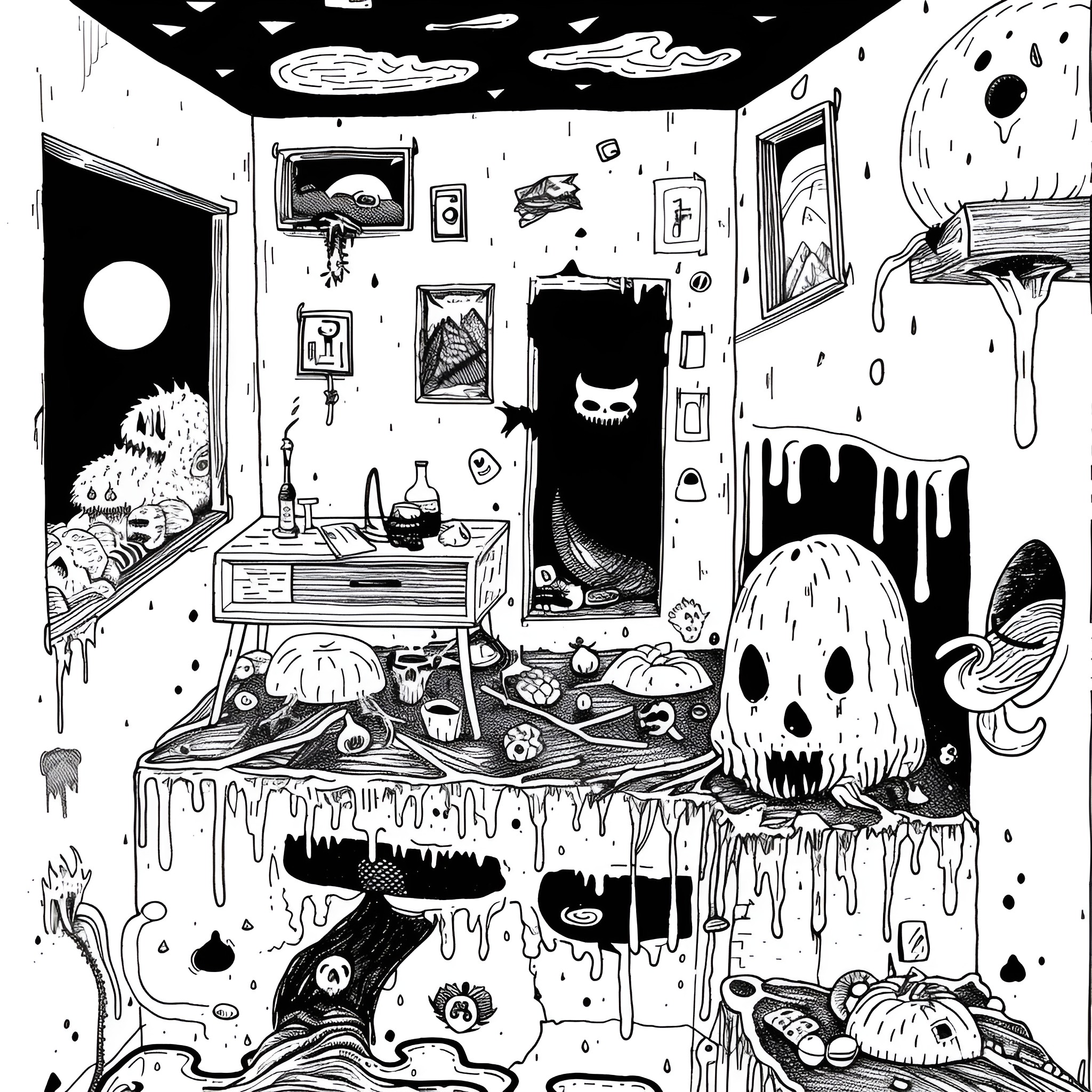 42 Best Easy Horror Gore Drawing Ideas Drawing Ideas (Free Printable PDFs)