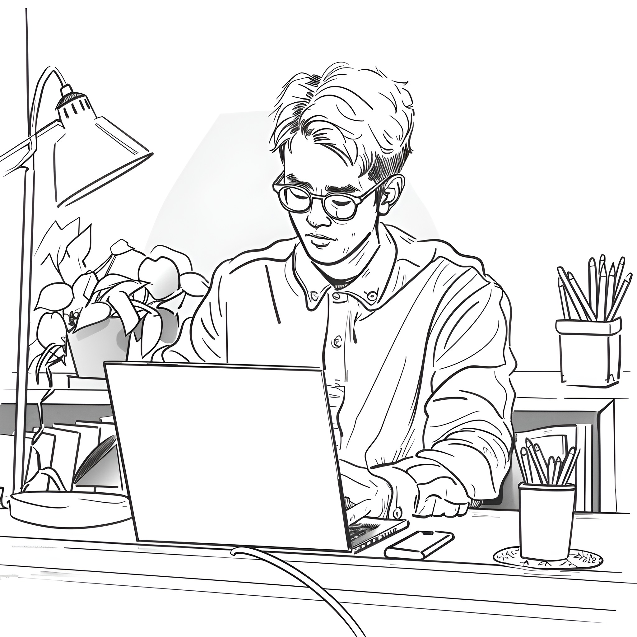 36 Best Easy Self Portrait Drawing Ideas Drawing Ideas (Free Printable ...