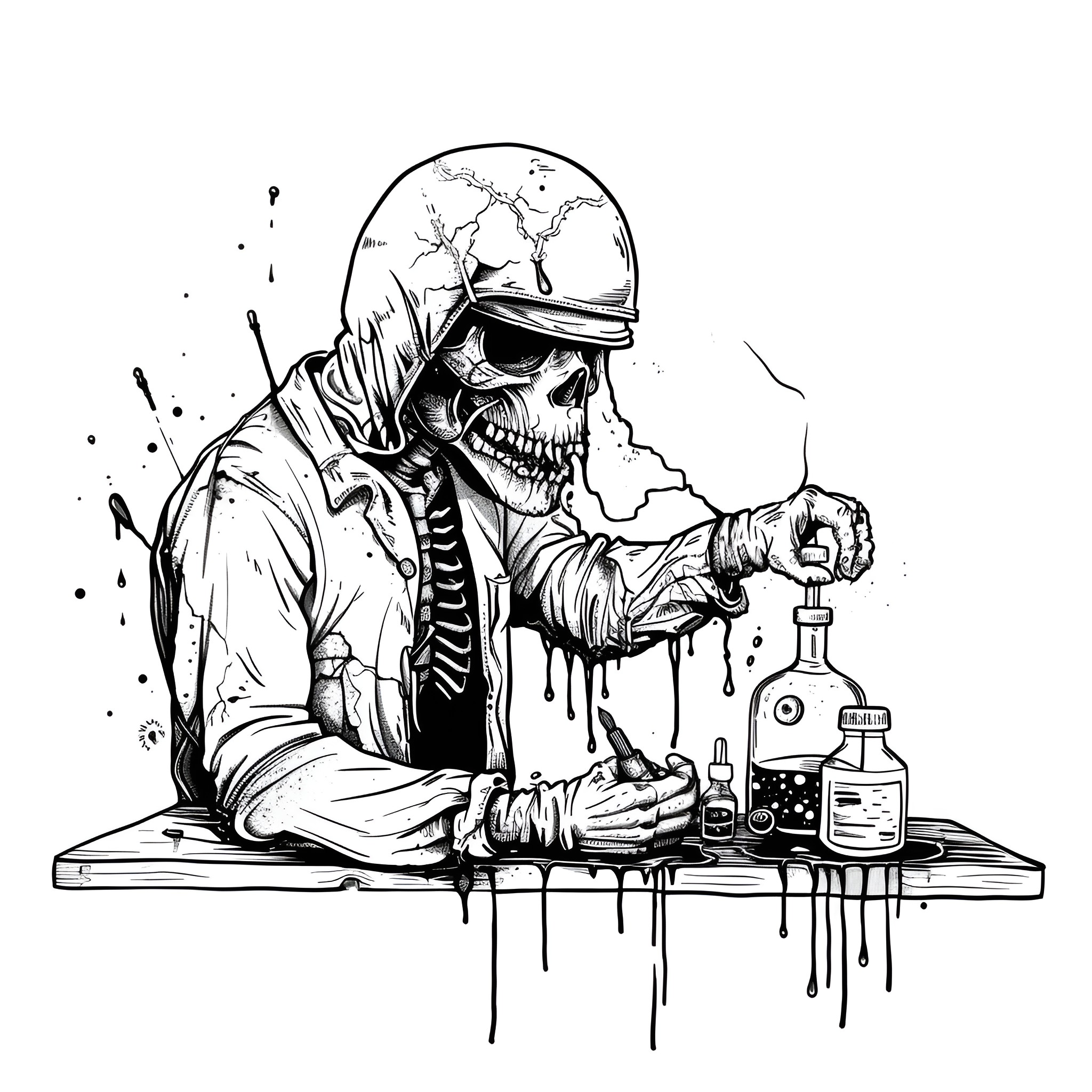 42 Best Easy Horror Gore Drawing Ideas Drawing Ideas (Free Printable PDFs)