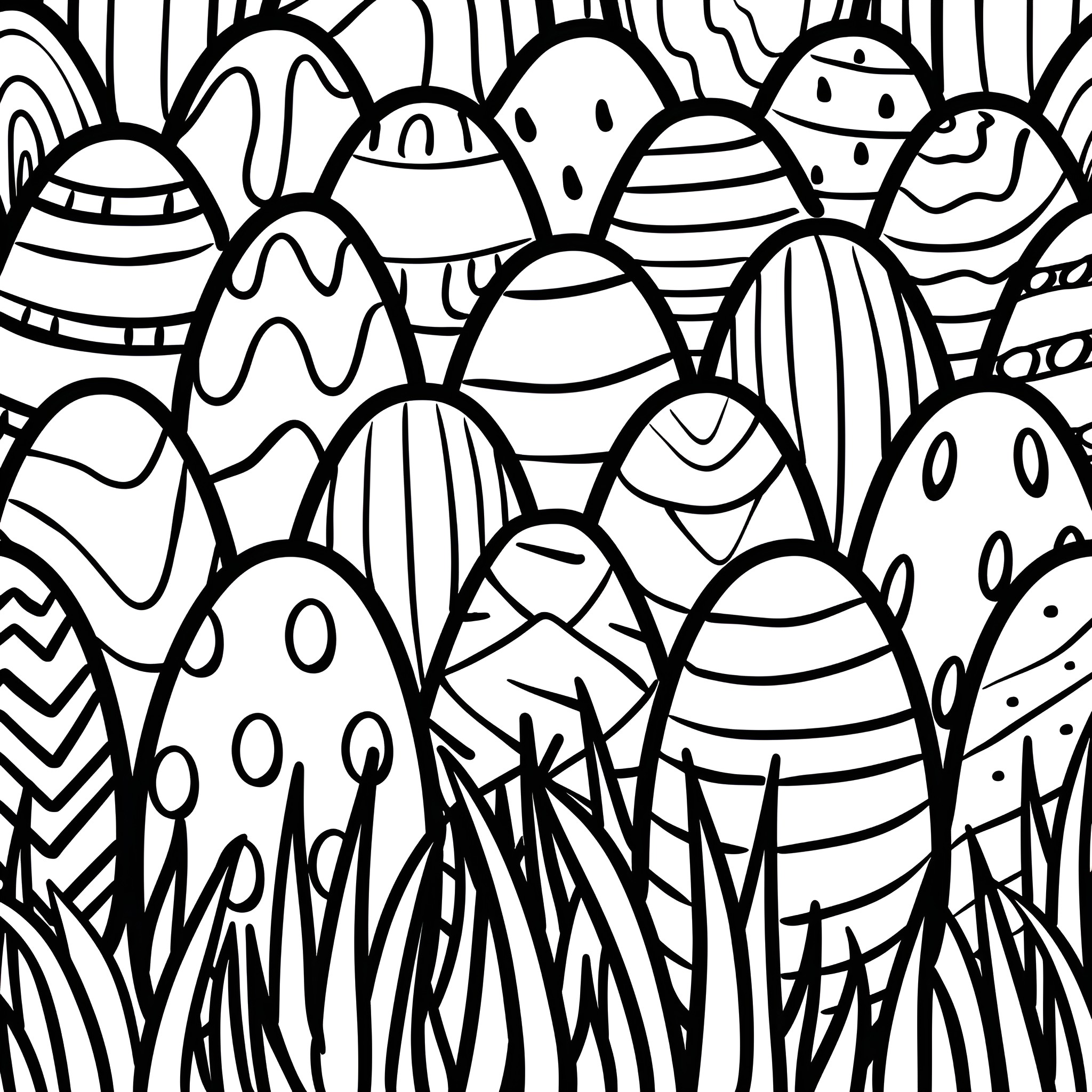 39 Best Easy Easter Eggs Drawing Ideas Drawing Ideas (Free Printable PDFs)