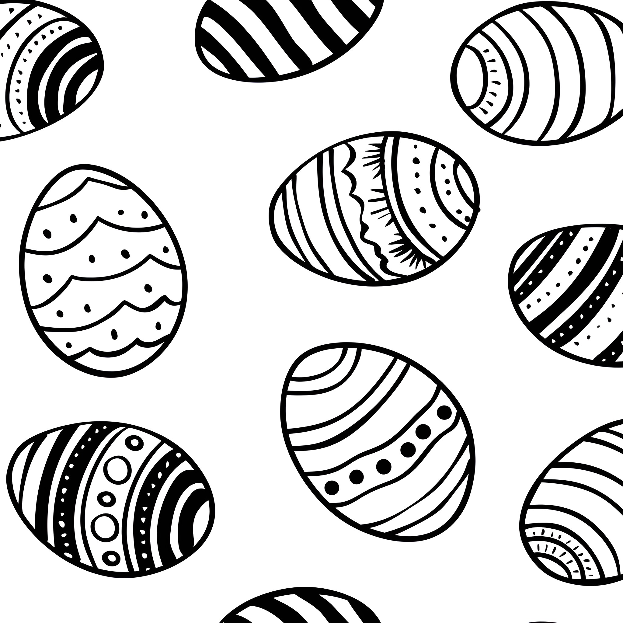 39 Best Easy Easter Eggs Drawing Ideas Drawing Ideas (Free Printable PDFs)