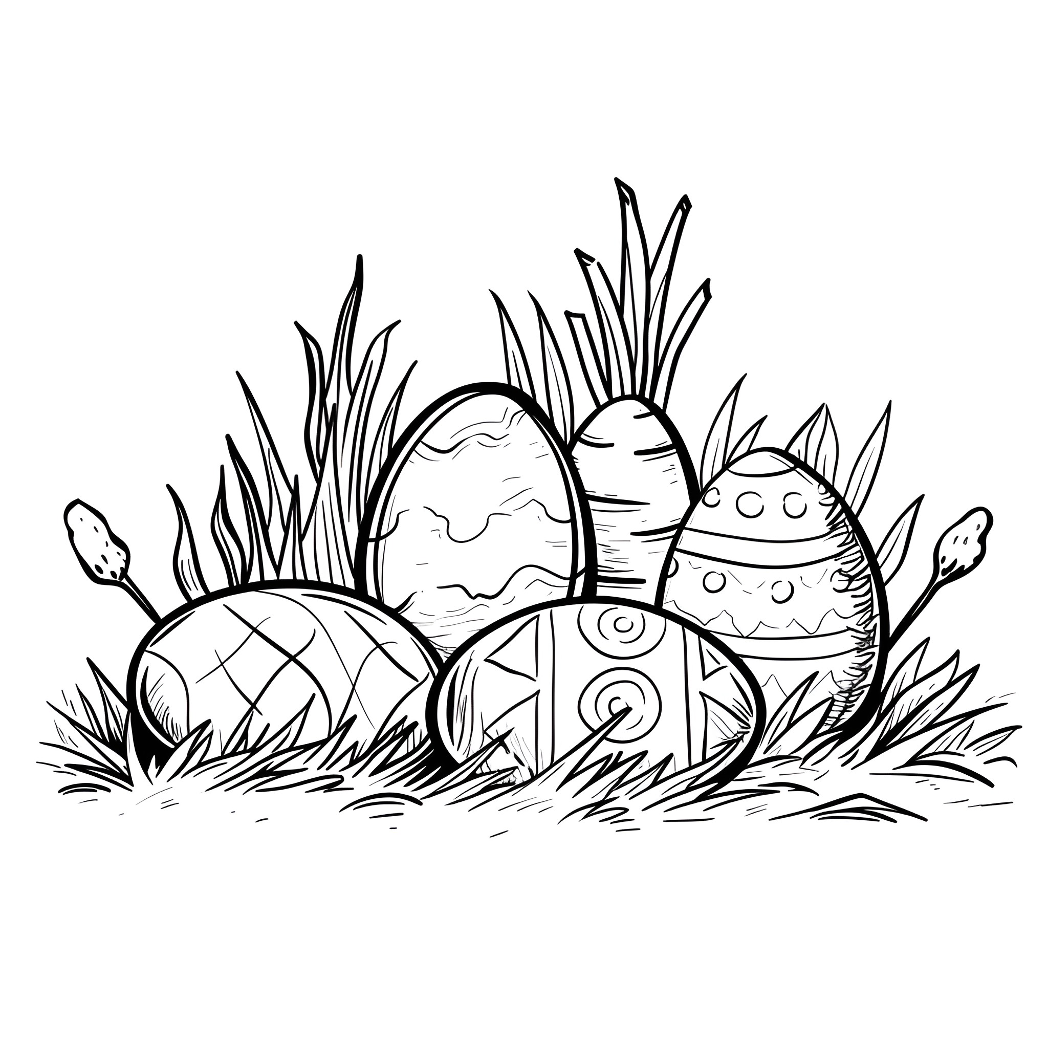 39 Best Easy Easter Eggs Drawing Ideas Drawing Ideas (Free Printable PDFs)