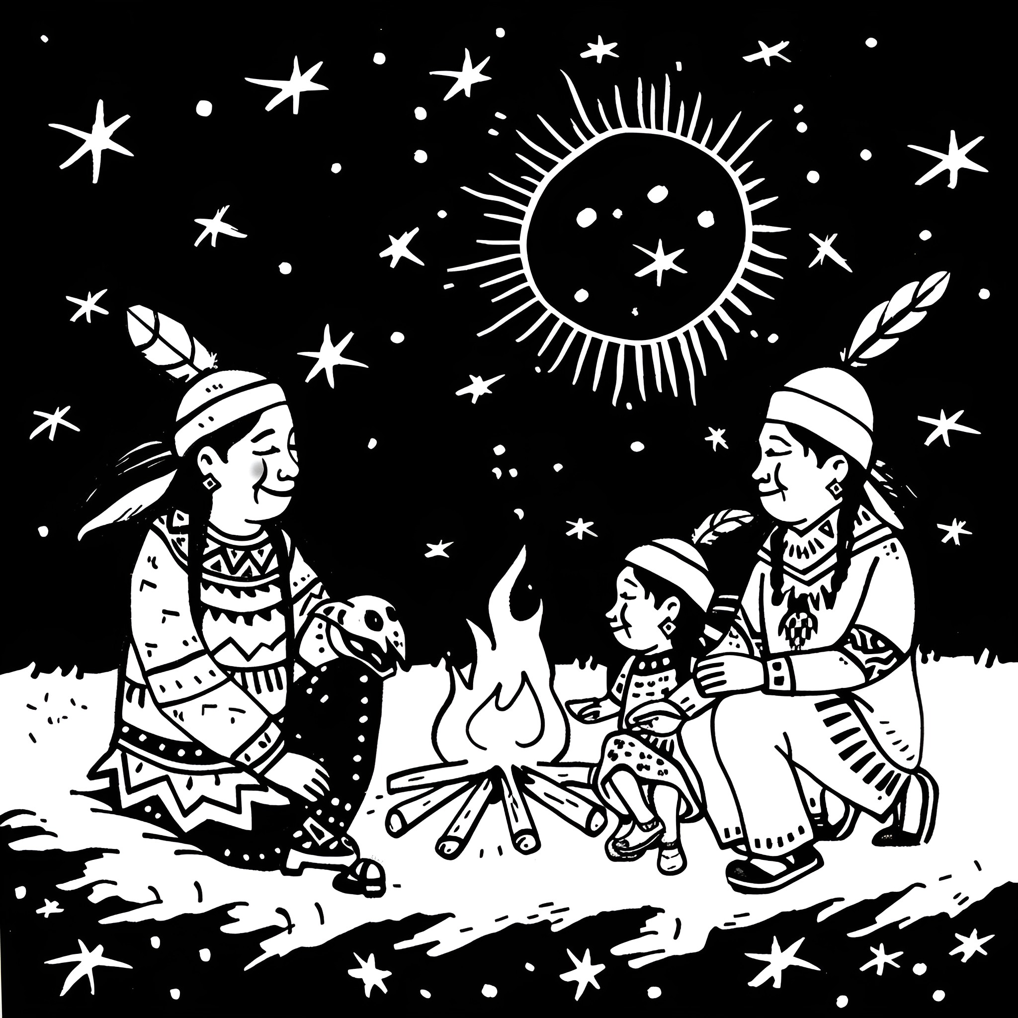 44 Best Easy Native American Drawing Ideas Drawing Ideas (Free ...